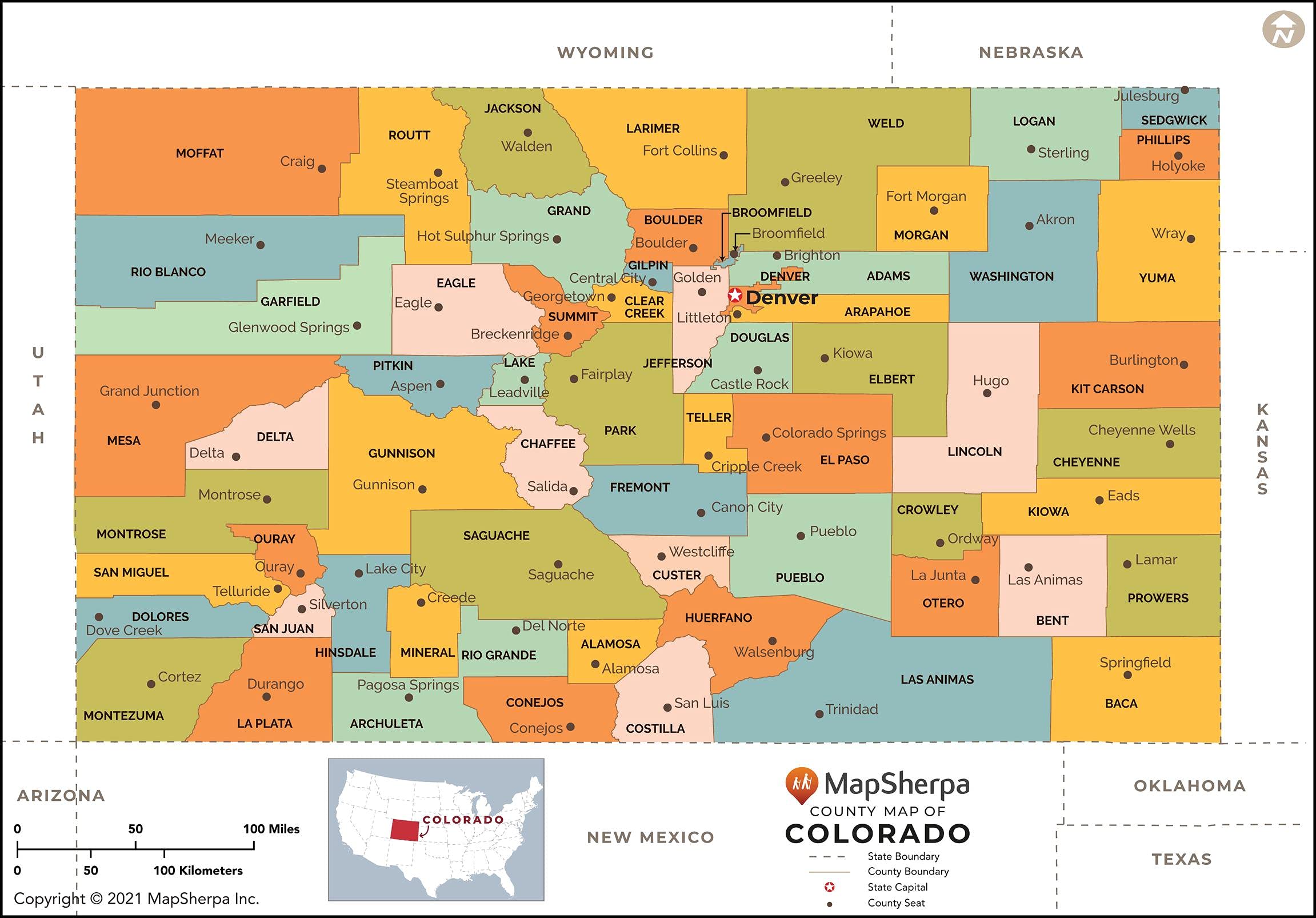 Mapa De Dispensarios En Colorado