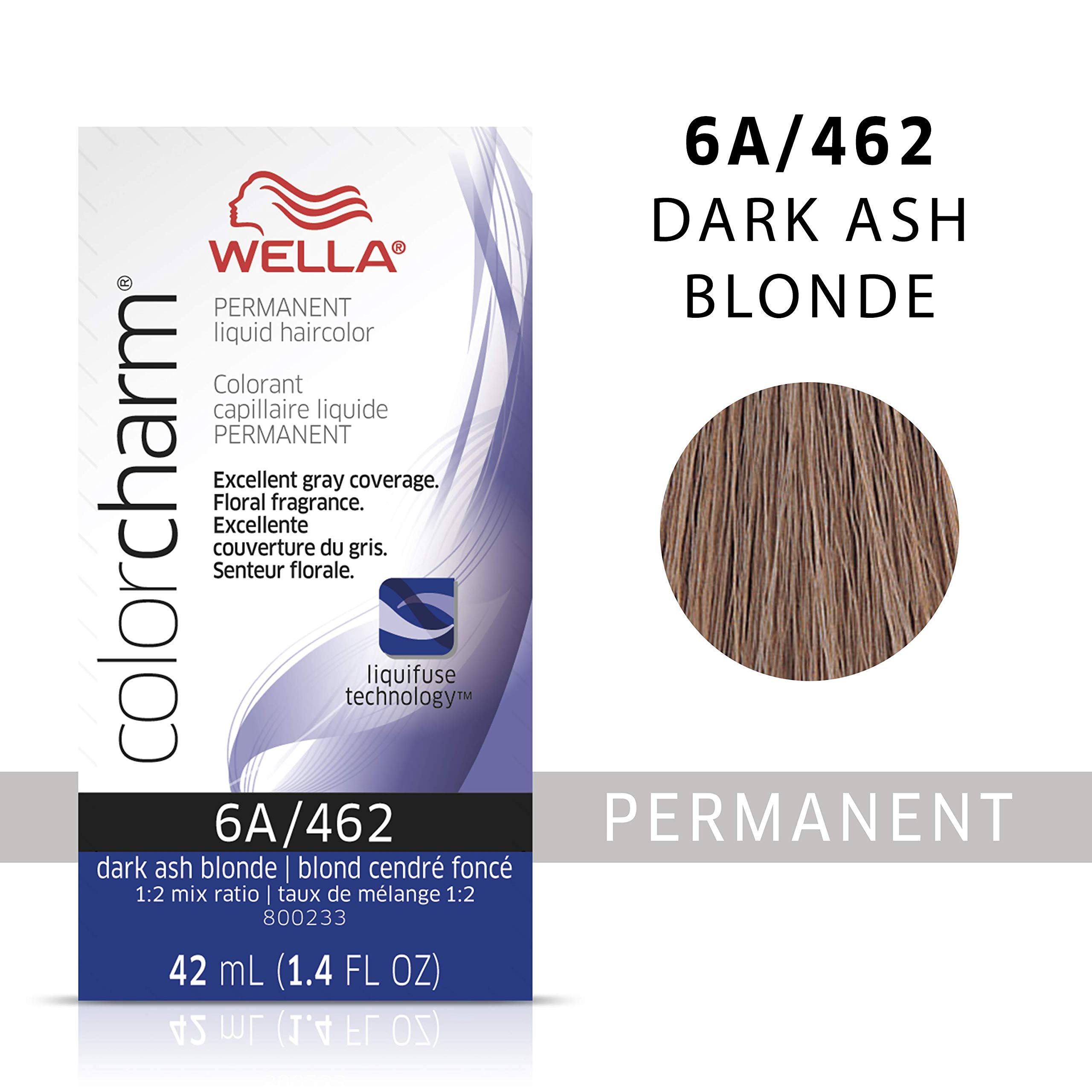 Wella Color Charm Permanent Liquid Hair Color for Gray Coverage Liquid ...
