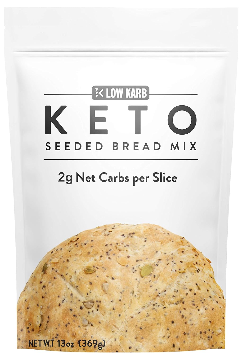 Amazon.com : Low Karb - Keto Bread Mix (Seeded) - Low Carb Food - Easy ...