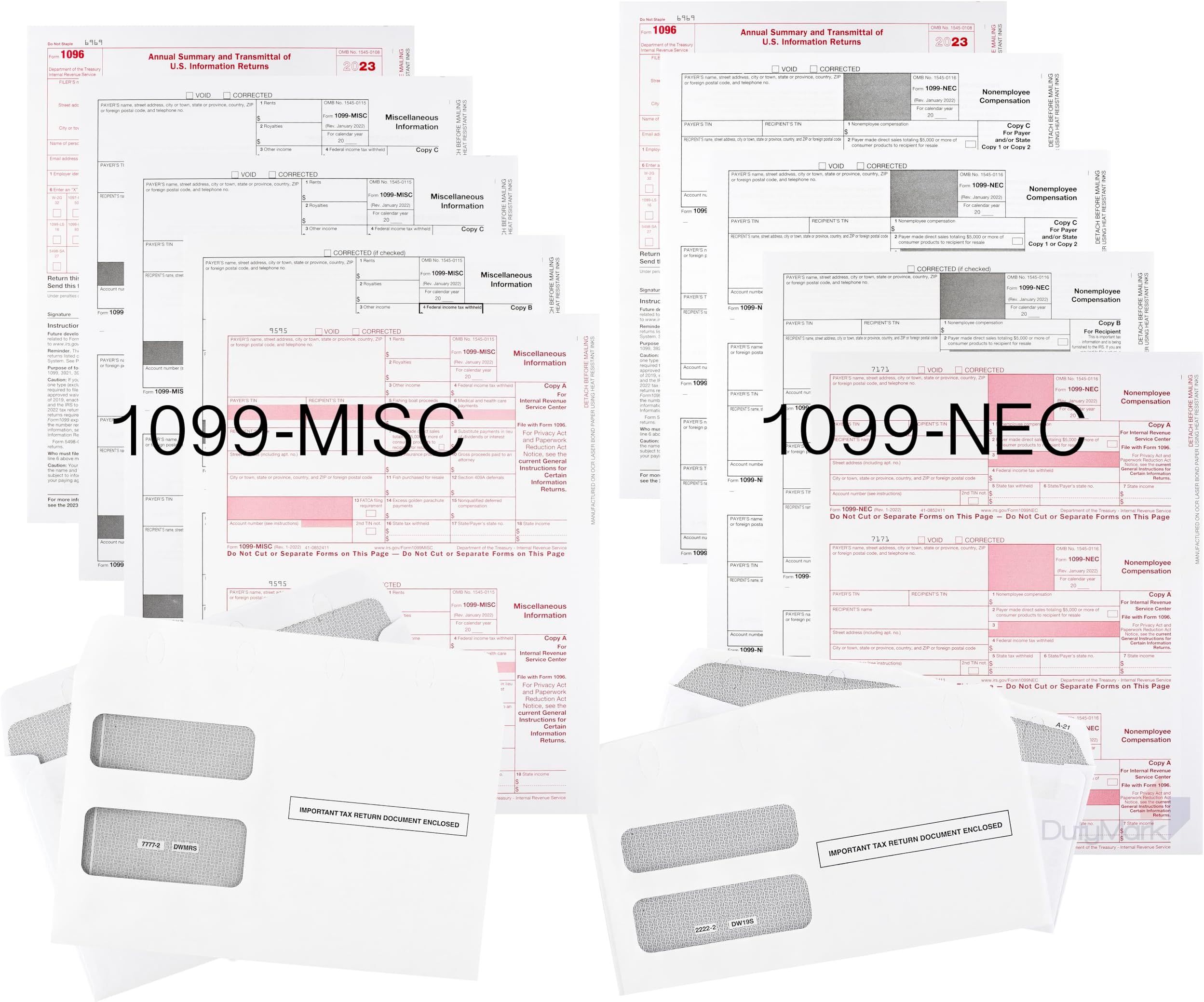 Amazon 1099 R distributions Laser Tax Forms Federal Copy A