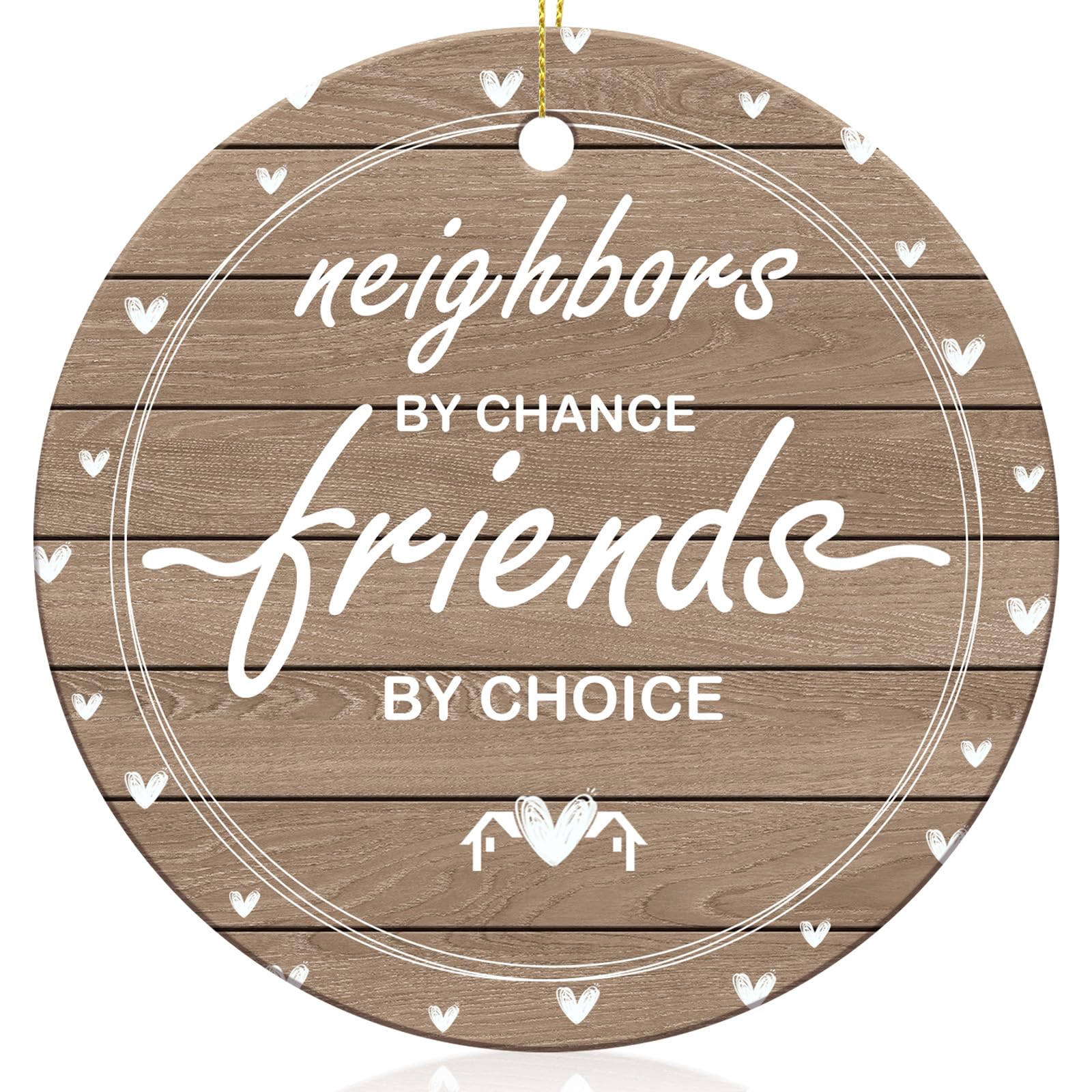 Amazon.com: Christmas Ornaments Best Neighbor Gifts Good Neighbors ...