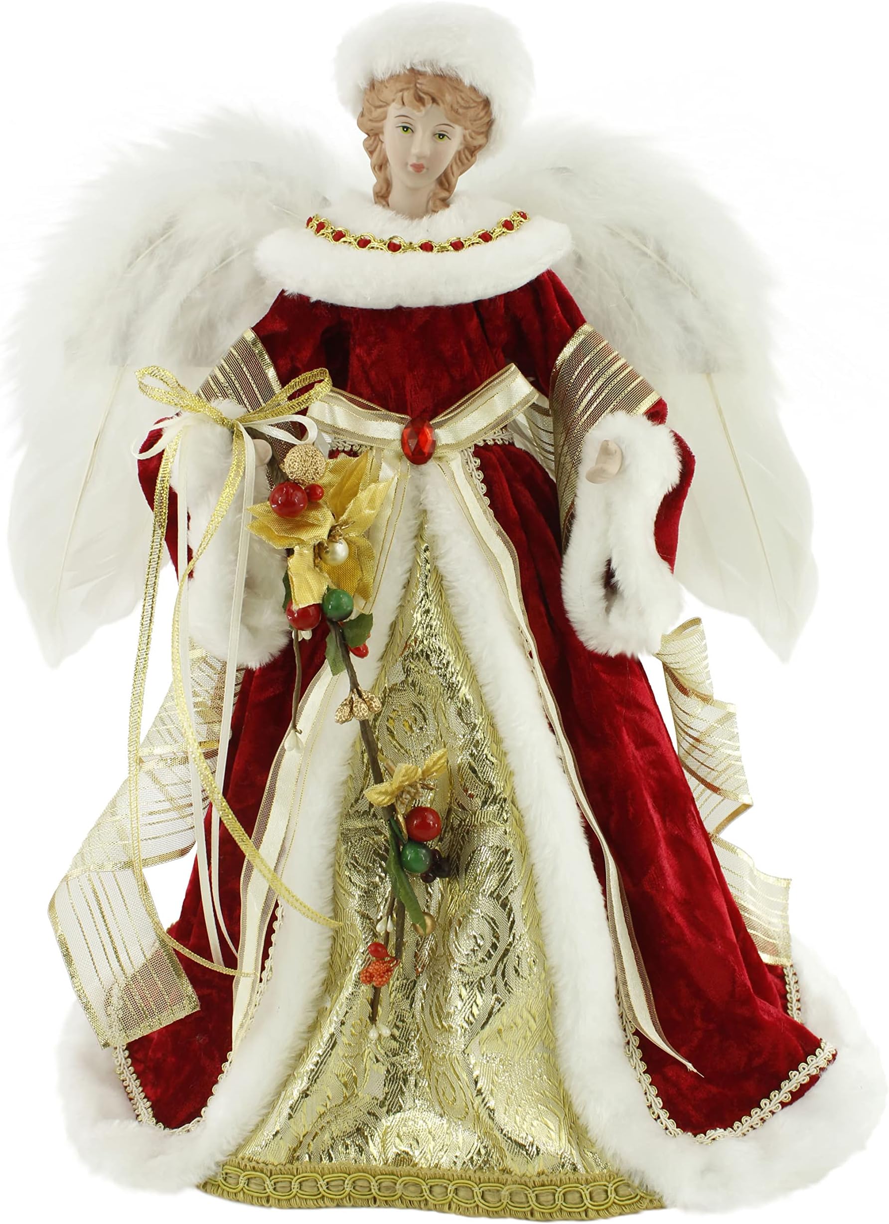 Amazon.com: Windy Hill Collection 18" Inch Standing Blue & Silver Fiber ...