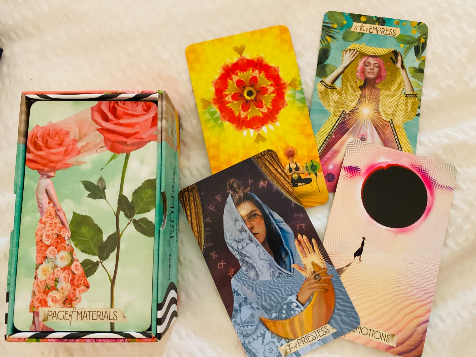 The Muse Tarot: A 78-Card Deck and Guidebook : Chris-Anne: Amazon.com ...