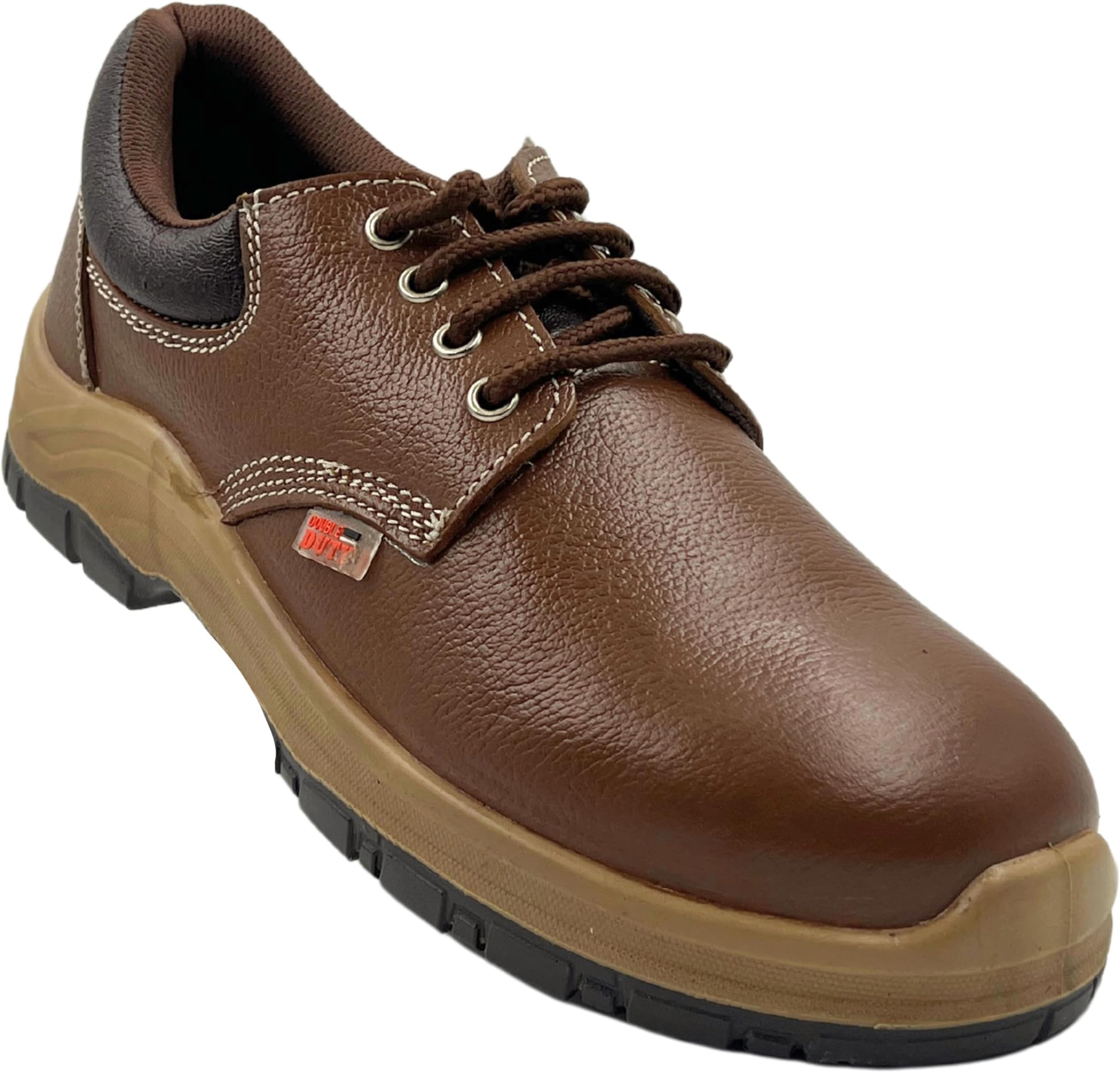 NEOSAFE Tan Leather Safety Shoes-8 (A2021_8) : Amazon.in: Industrial ...