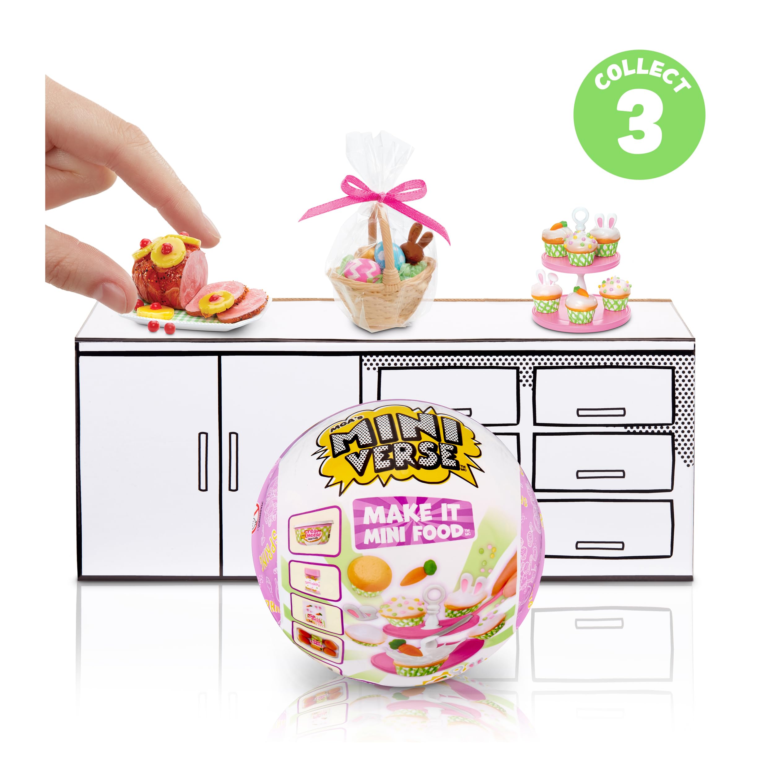 MGA's Miniverse Make It Mini Food Spring Series 3-Pack Mini ...