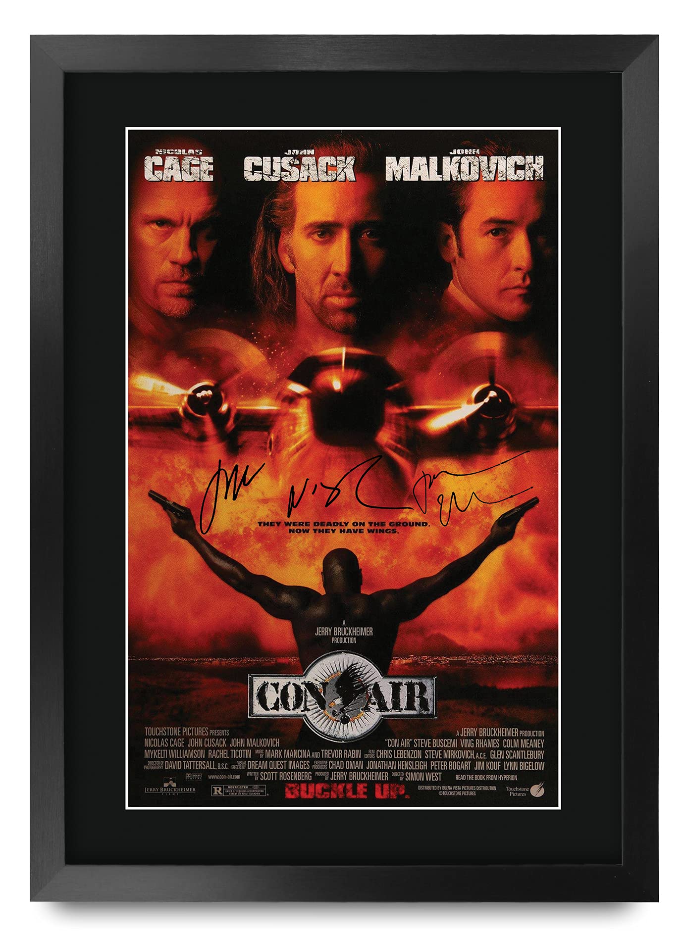 Nicolas Cage Películas Orden HWC Trading FR A4 Nicolas Cage Con Air ...