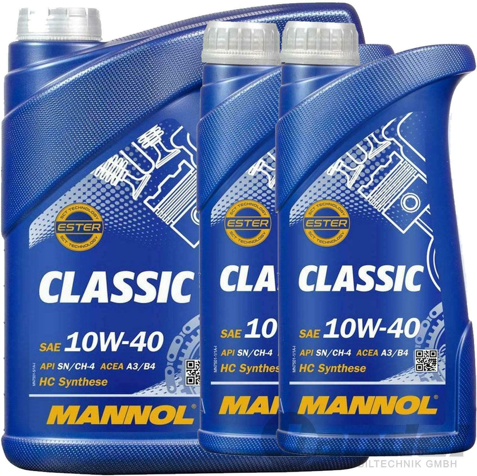 5 + 2 (7 Liter), MANNOL CLASSIC 10W-40 MOTORÖL : Amazon.de: Auto & Motorrad