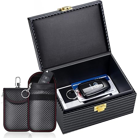 Ananta Faraday Box for Car Keys – Car Key Signal Blocker Box & Pouch ...