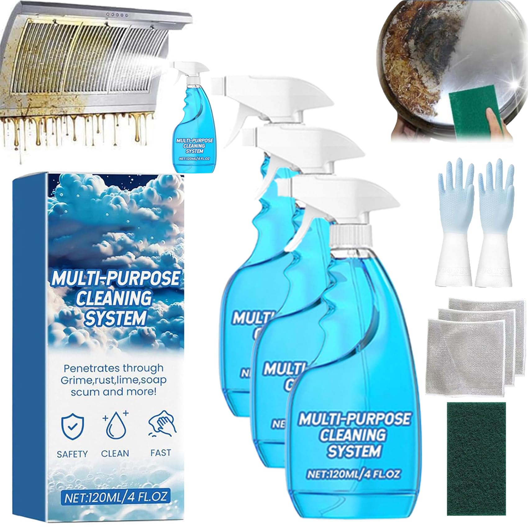 Amazon.com: Splash Spray Tablets & Spray Bottle, Splash Foam Spray ...