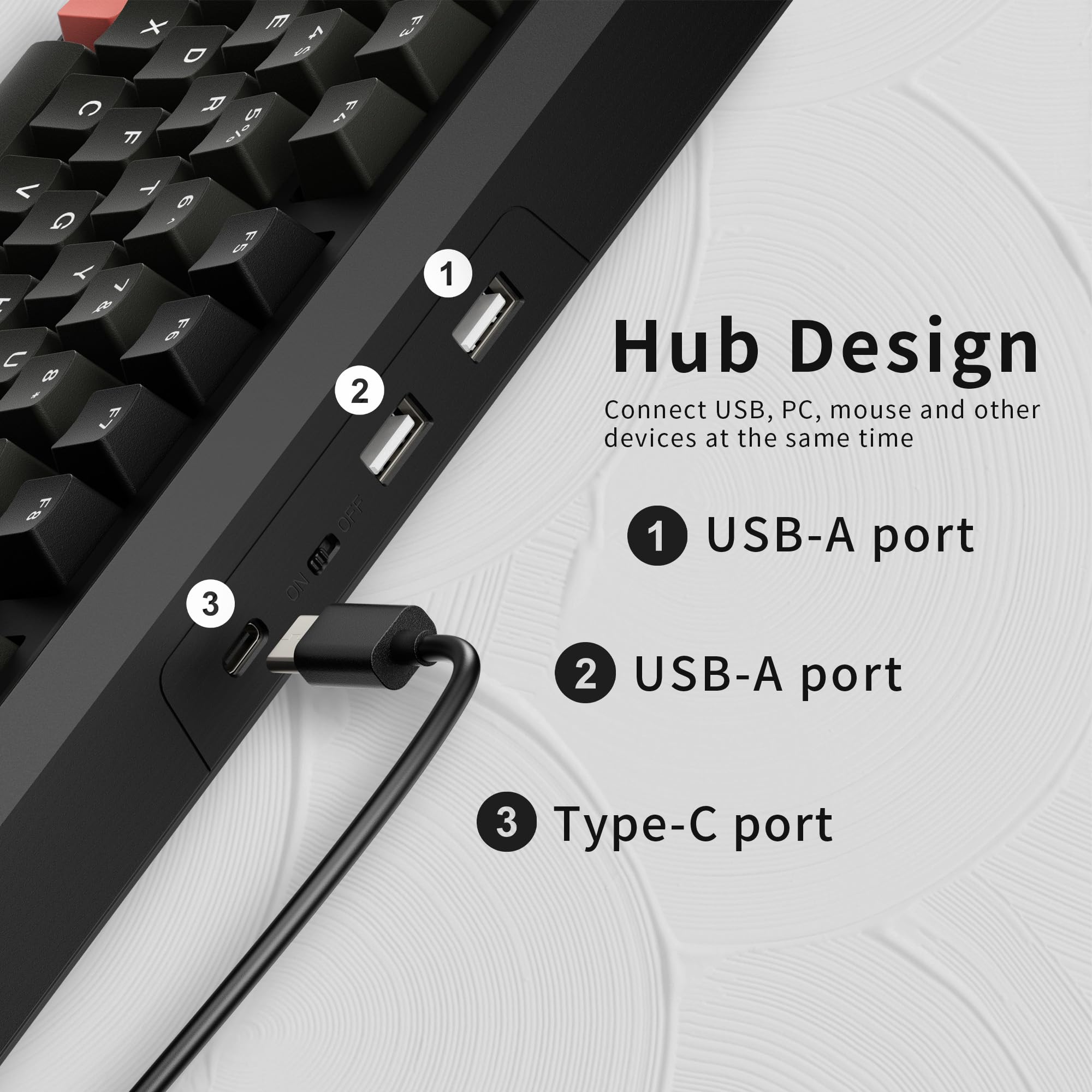Snapklik.com : OHY 75% Percent Gaming Keyboard, XVX M87 Pro2 Mechanical ...