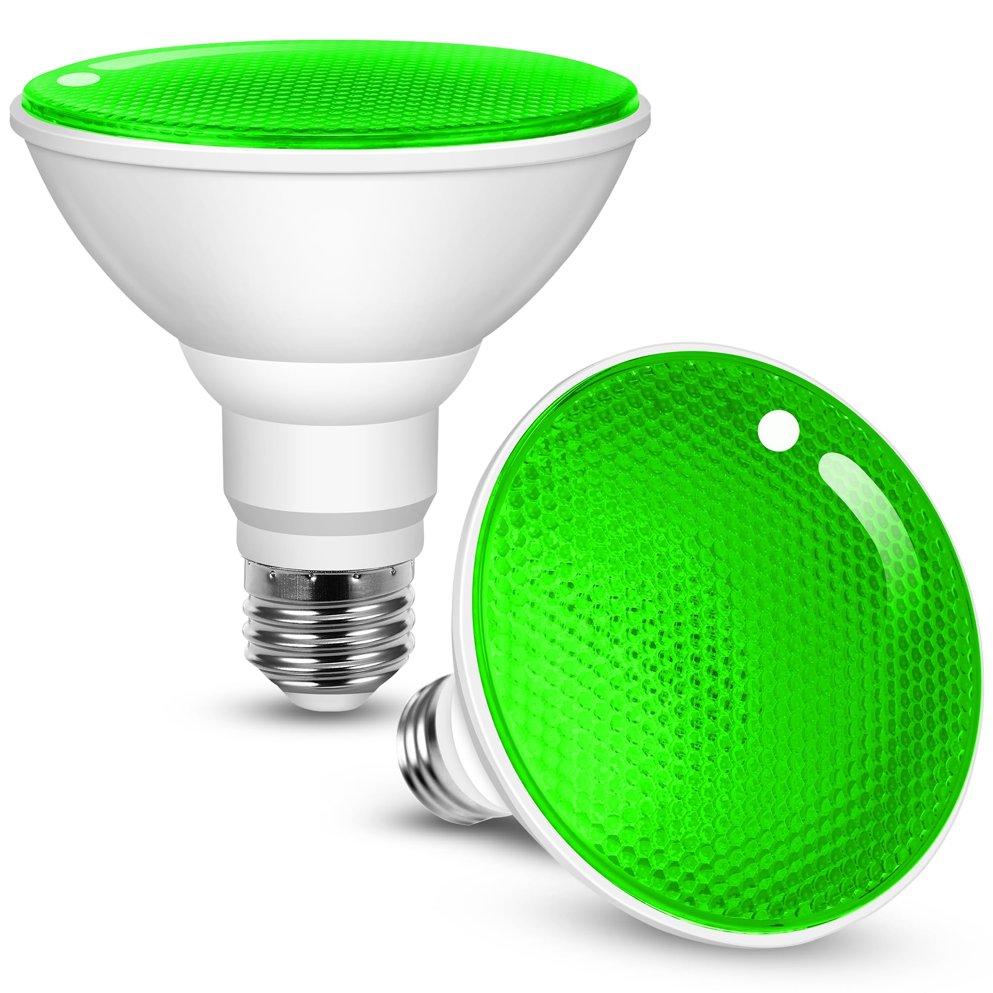 Amazon.com: JandCase Halloween Green Light Bulb Outdoor, LED PAR30 ...