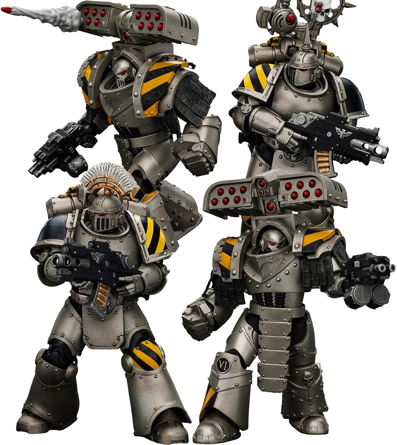 Amazon.com: JOYTOY Warhammer 40K Iron Warriors 1/18 Action Figures Iron ...