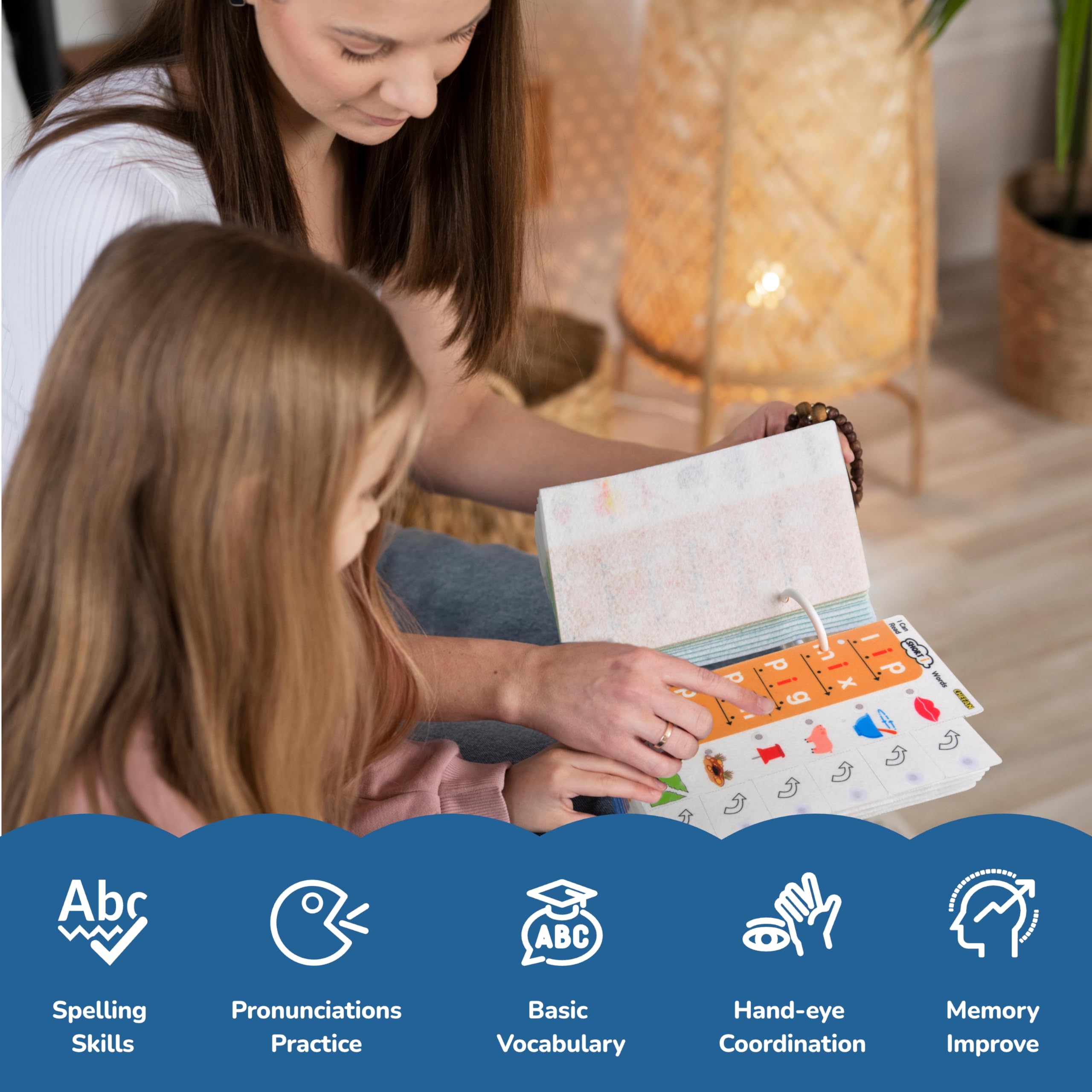 Snapklik.com : CVC Word Spelling Games, Phonics Flash Card Sight Word ...