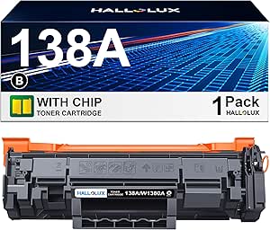 Amazon.com: 138A Toner Cartridge Black Compatible with HP 138A W1380A ...