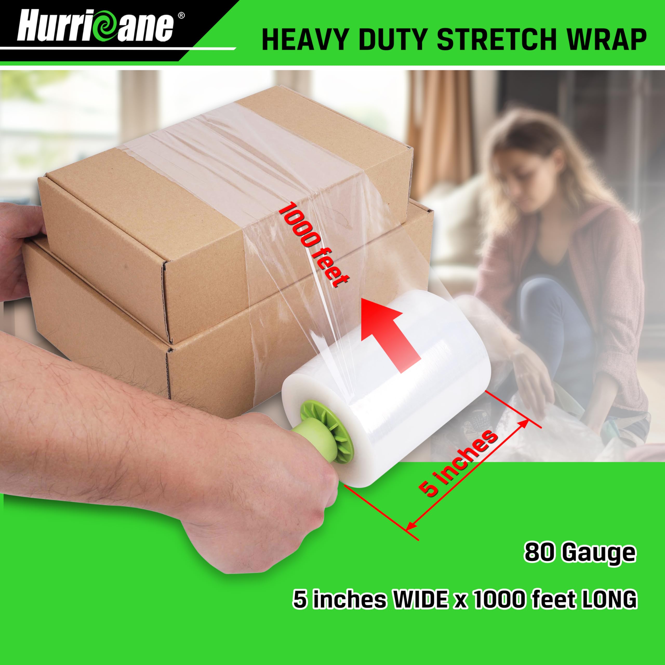 Snapklik.com : HURRICANE Stretch Wrap Film