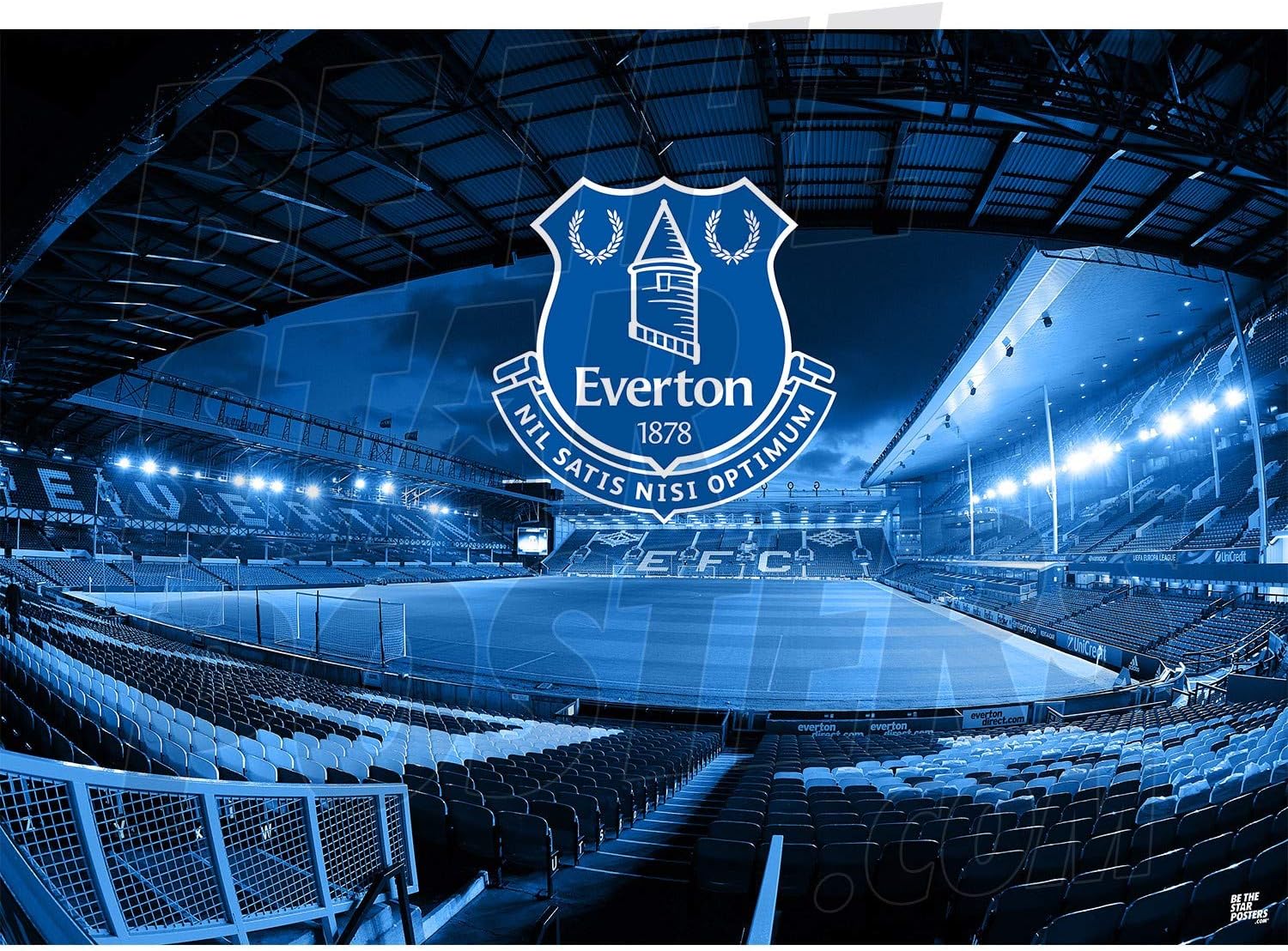 Be The Star Posters Everton FC 2020/21 Goodison Park A2 Football Poster ...