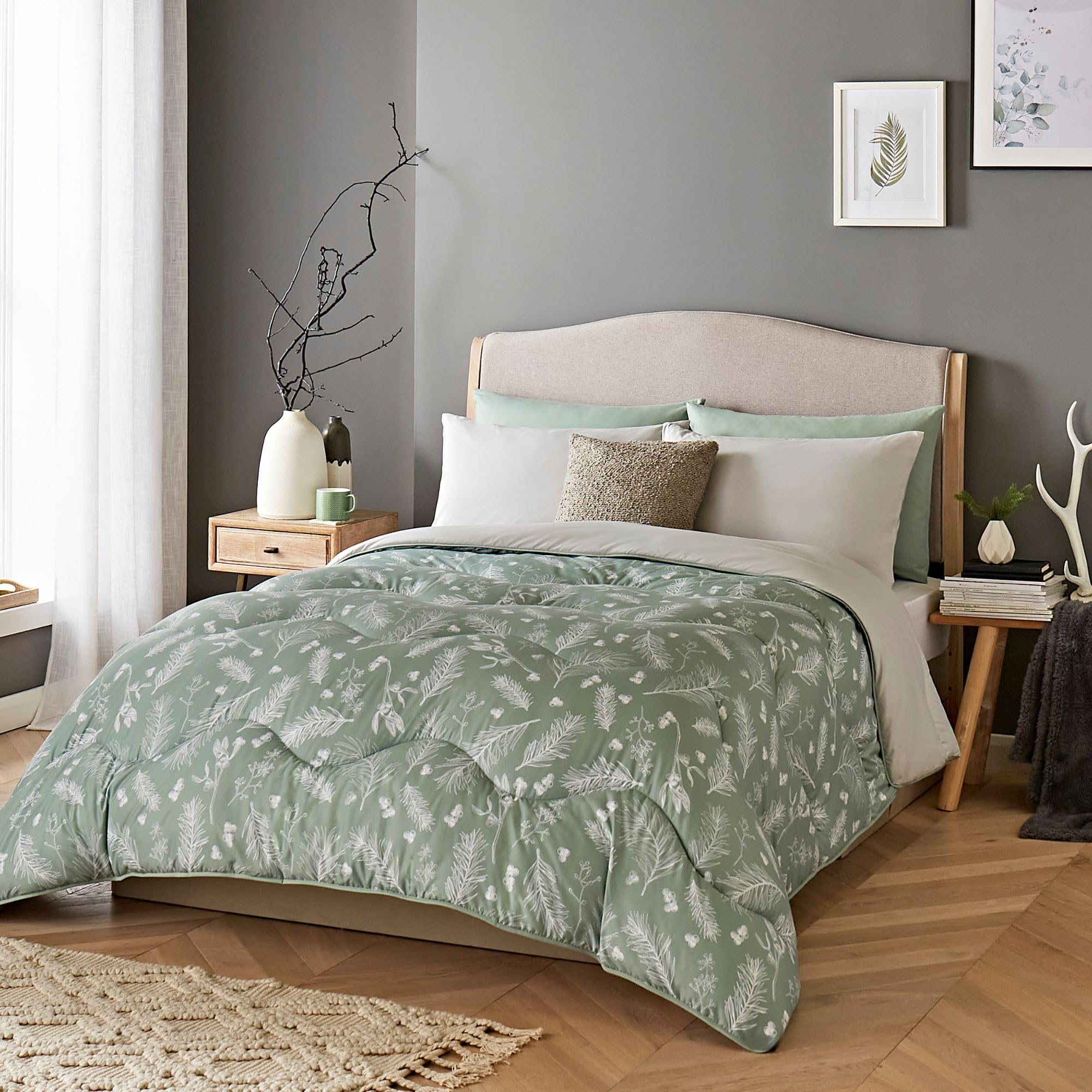 Night Lark Coverless Duvet and Pillowcase Set - 10.5 Tog - King ...