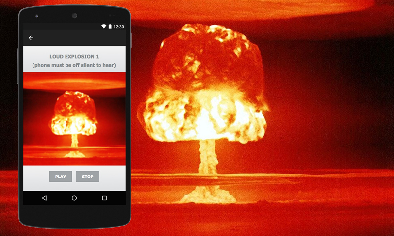 Explosion Sounds - Explosions Sounds - Explosive Sounds - Application sur Amazon Appstore