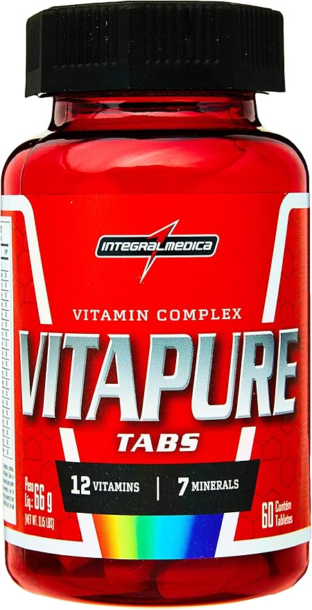 Vitapure Tabs, 60 Tabletes, IntegralMedica, Brownie | Amazon.com.br