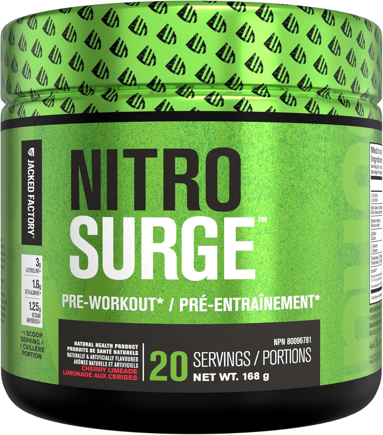 NITROSURGE Pre Workout Supplement - Endless Energy, Instant Strength ...