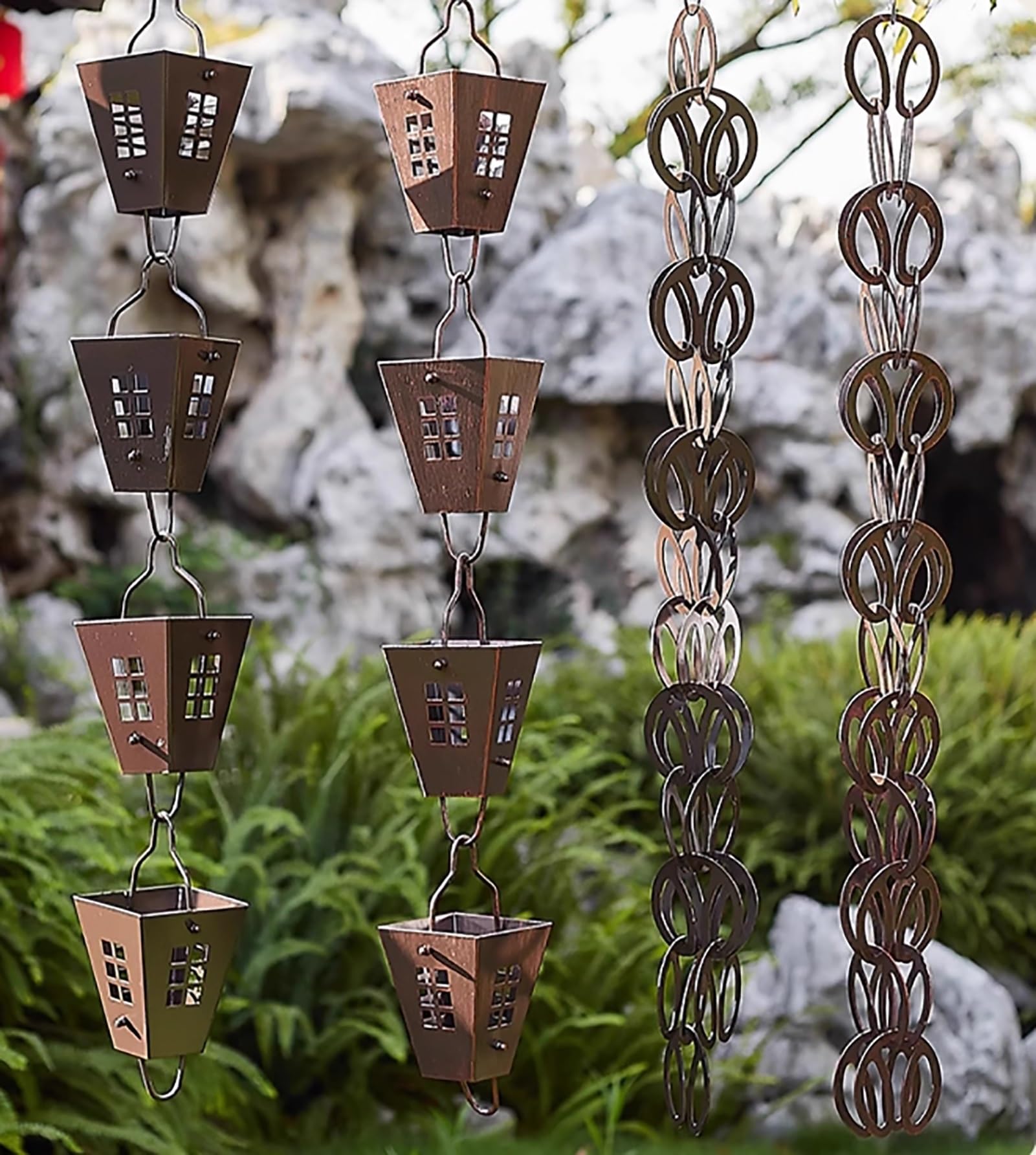 Rain Chains Downspouts Gutters Rain Chains – Are You Sure You Want
