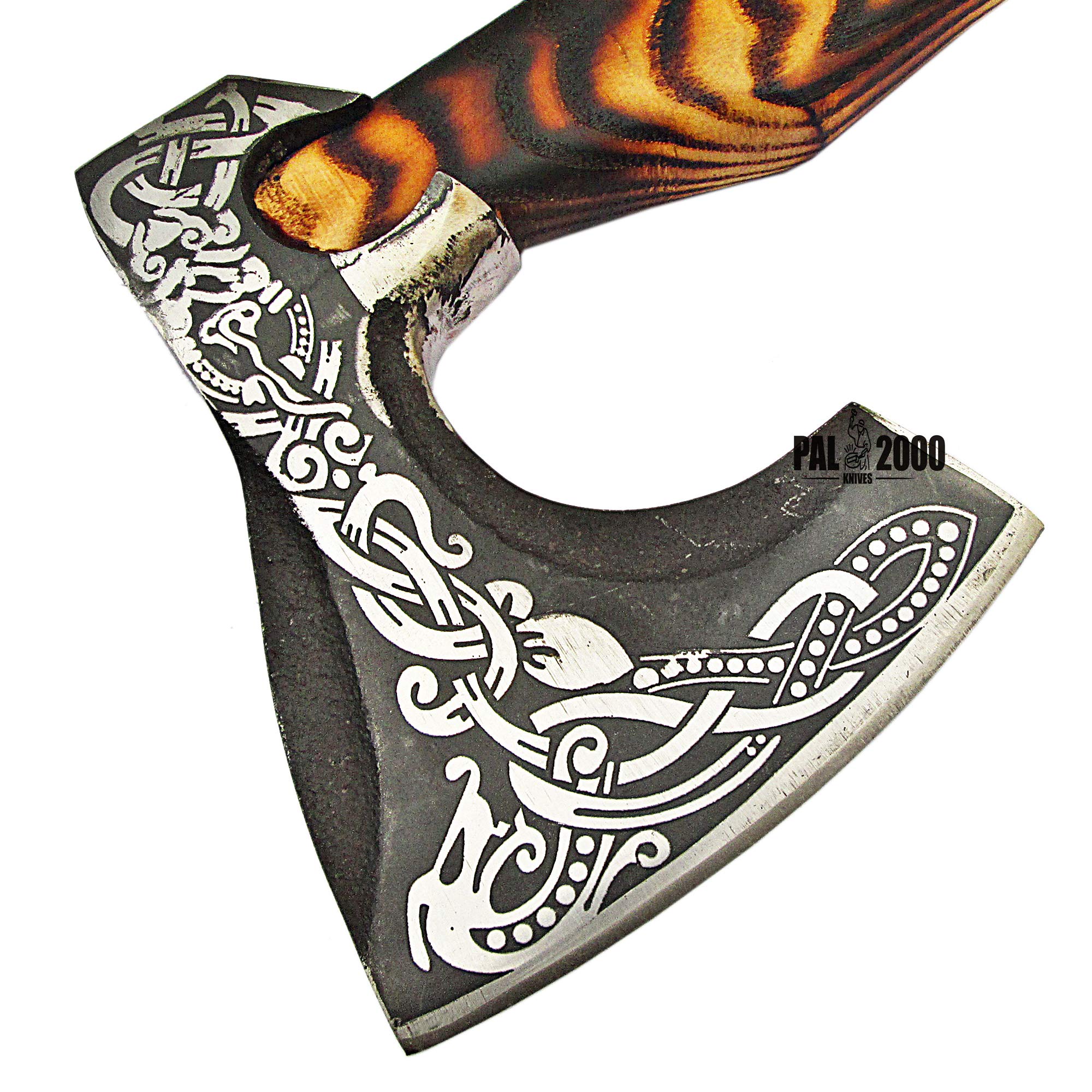 Snapklik.com : Custom Handmade Viking Hatchet Axe Carbon Steel Bearded ...