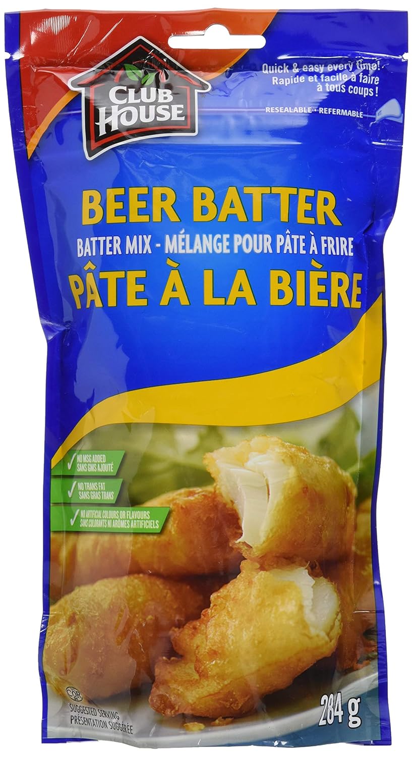 Amazon.com : Doloowee Club House Beer Batter 284g, 6-Count : Grocery ...