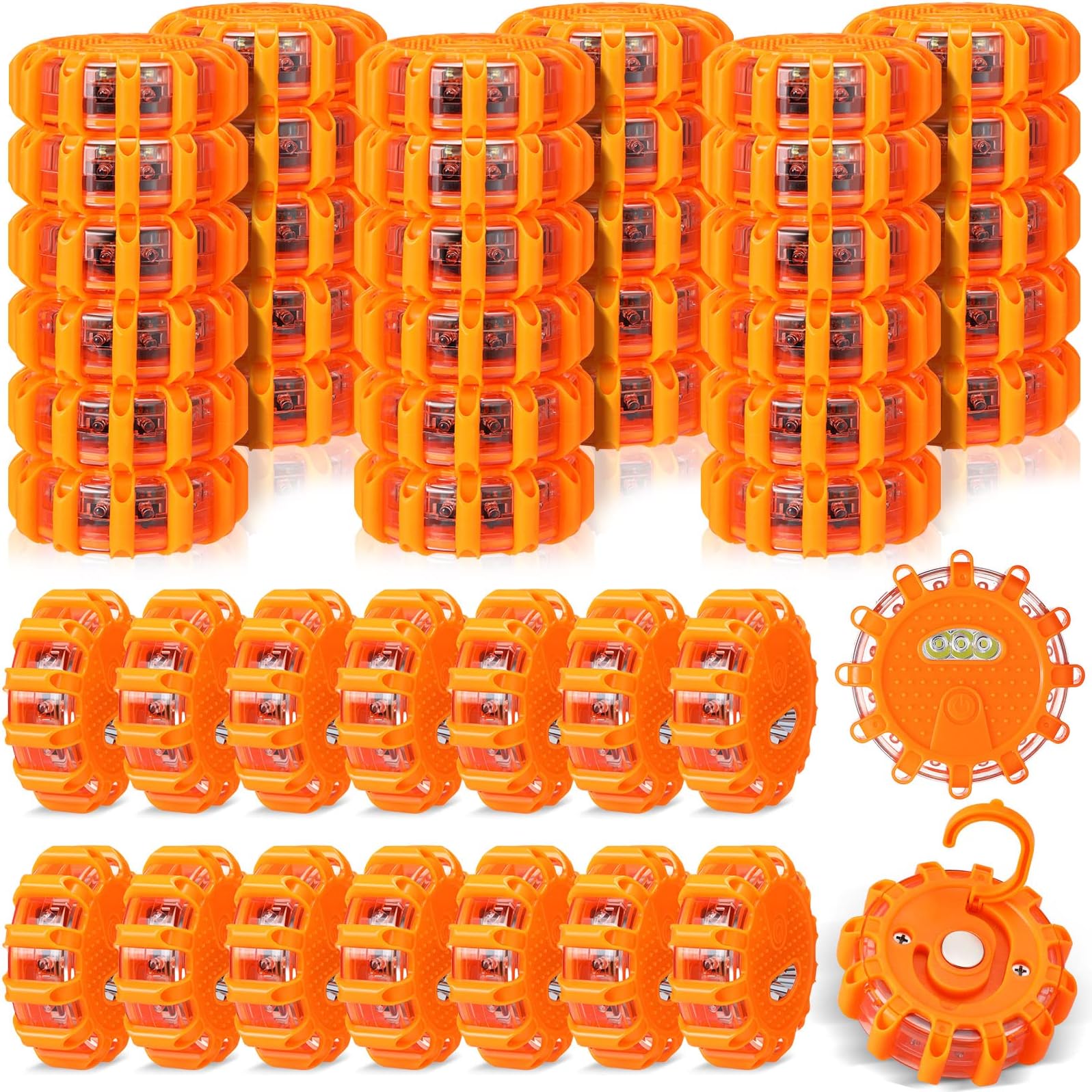 Amazon.com: Frienda 44 Pieces LED Roadside Safety Flares Emergency ...