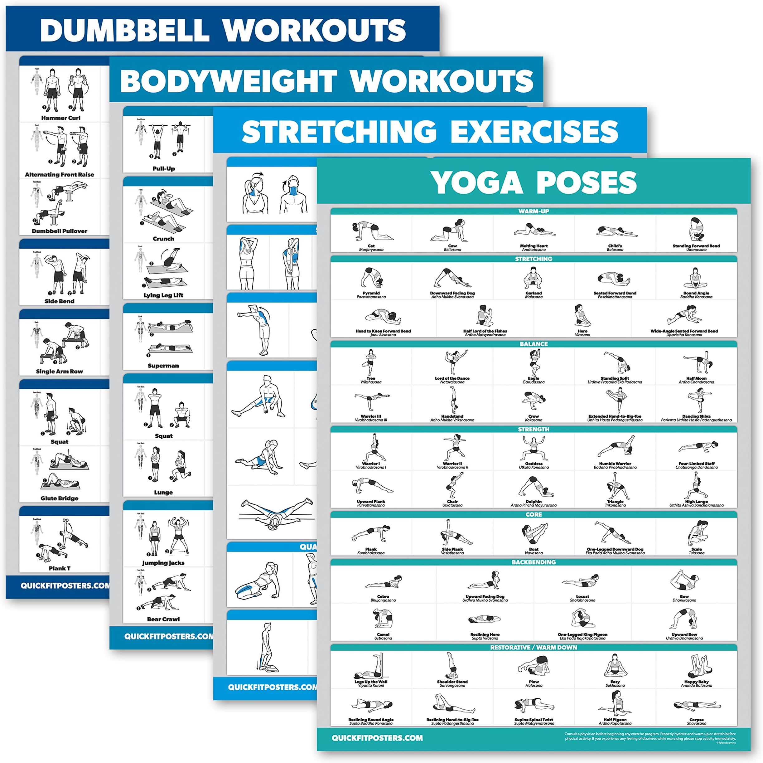 Palace Learning 4 Pack - Dumbbell Workouts + Bodyweight Workouts ...
