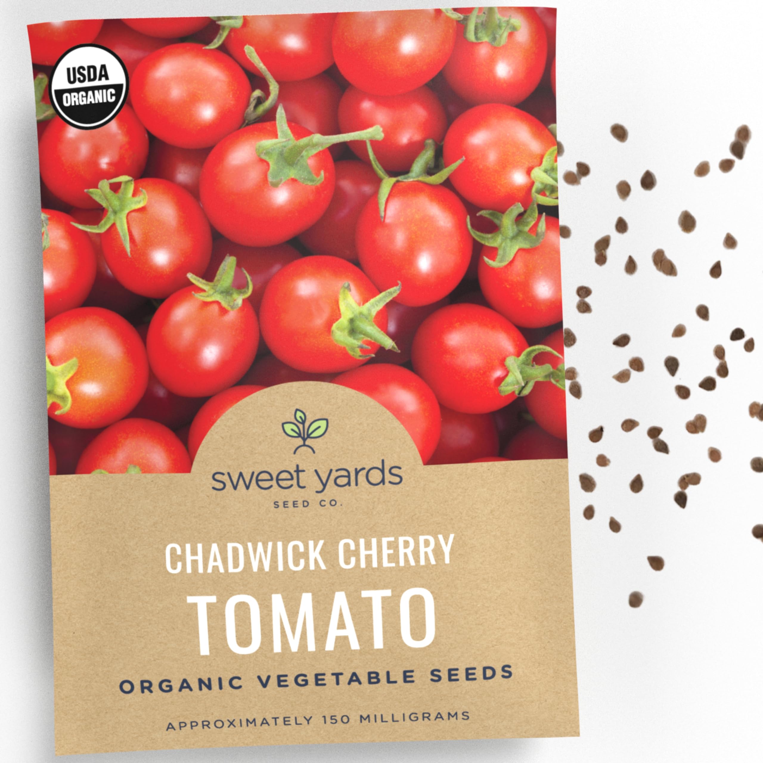 Amazon.com : Organic Chadwick Cherry Tomato Seeds - Seed Packet of ...