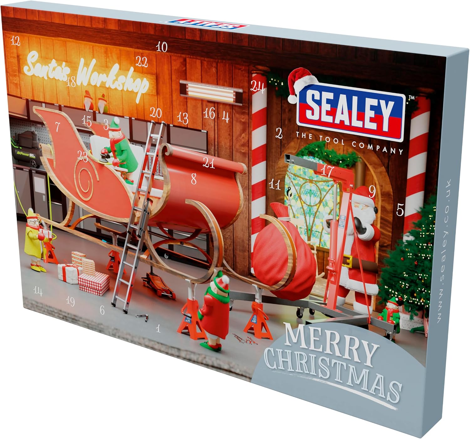 Sealey Premier 40pc Advent Calendar Tool Kit - AVC004 : Amazon.co.uk ...
