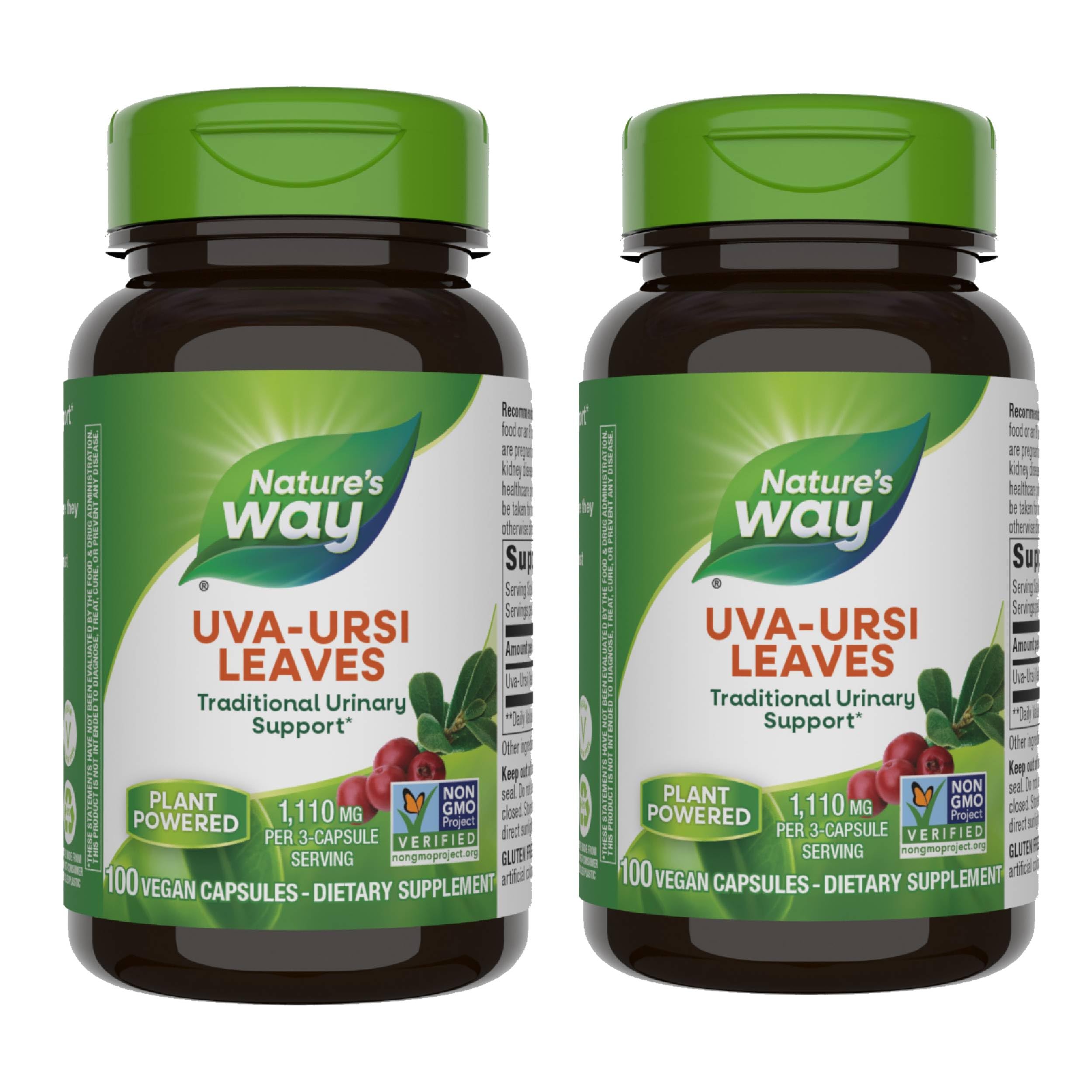 Amazon.com: Nature's Way Uva Ursi – 1,110 mg per 3-Capsule Serving ...