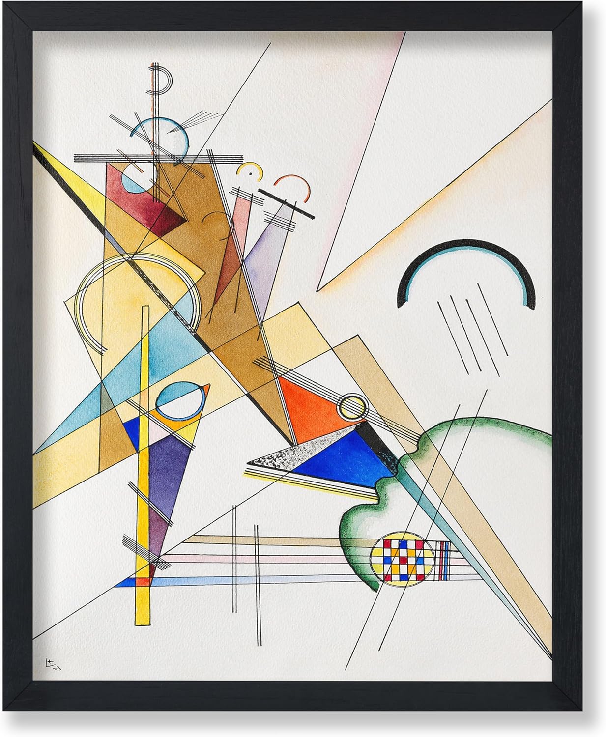 Amazon.com: Poster Master Vintage Wassily Kandinsky Poster - Retro ...