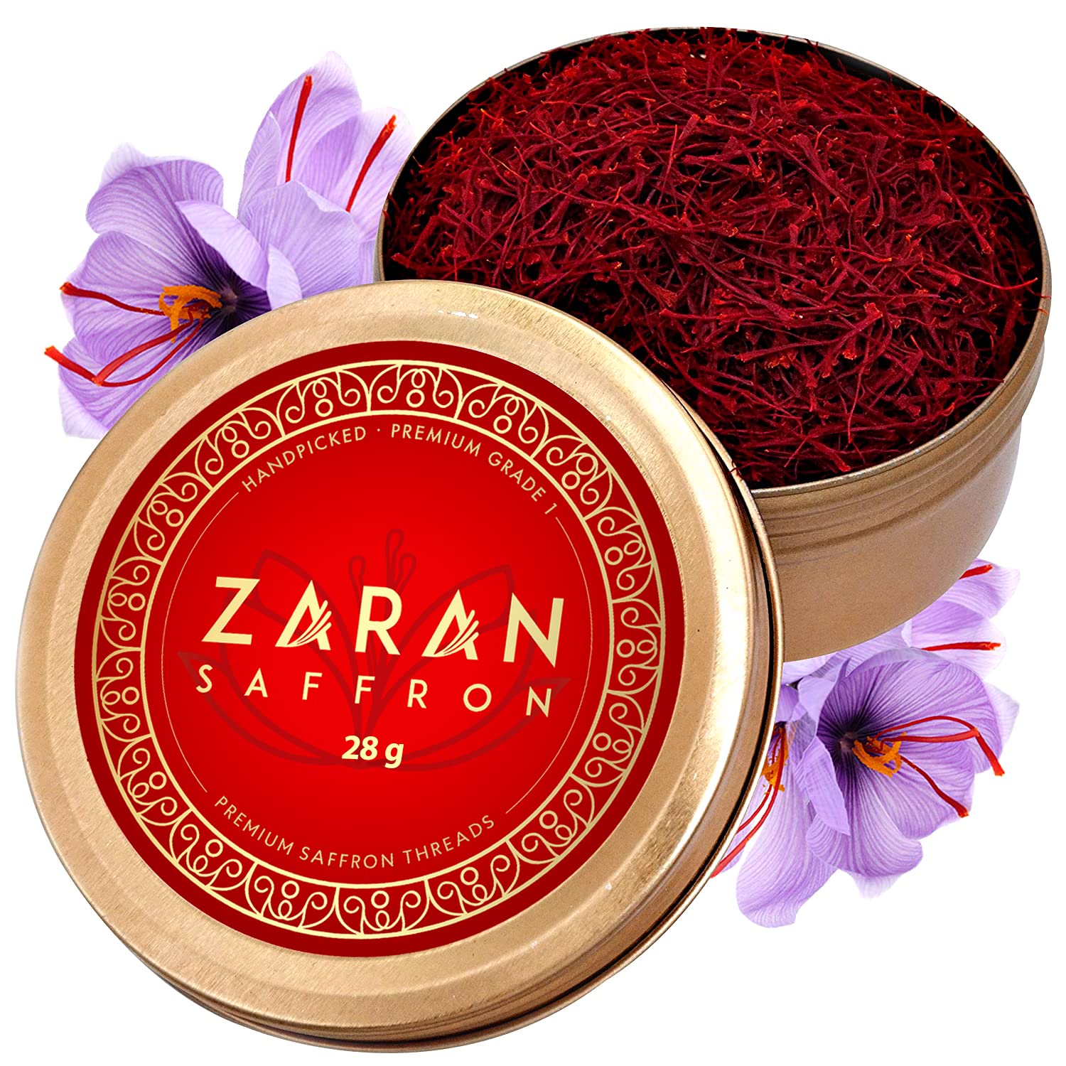 Amazon.com : Zaran Saffron, Superior Saffron Threads (Super Negin ...