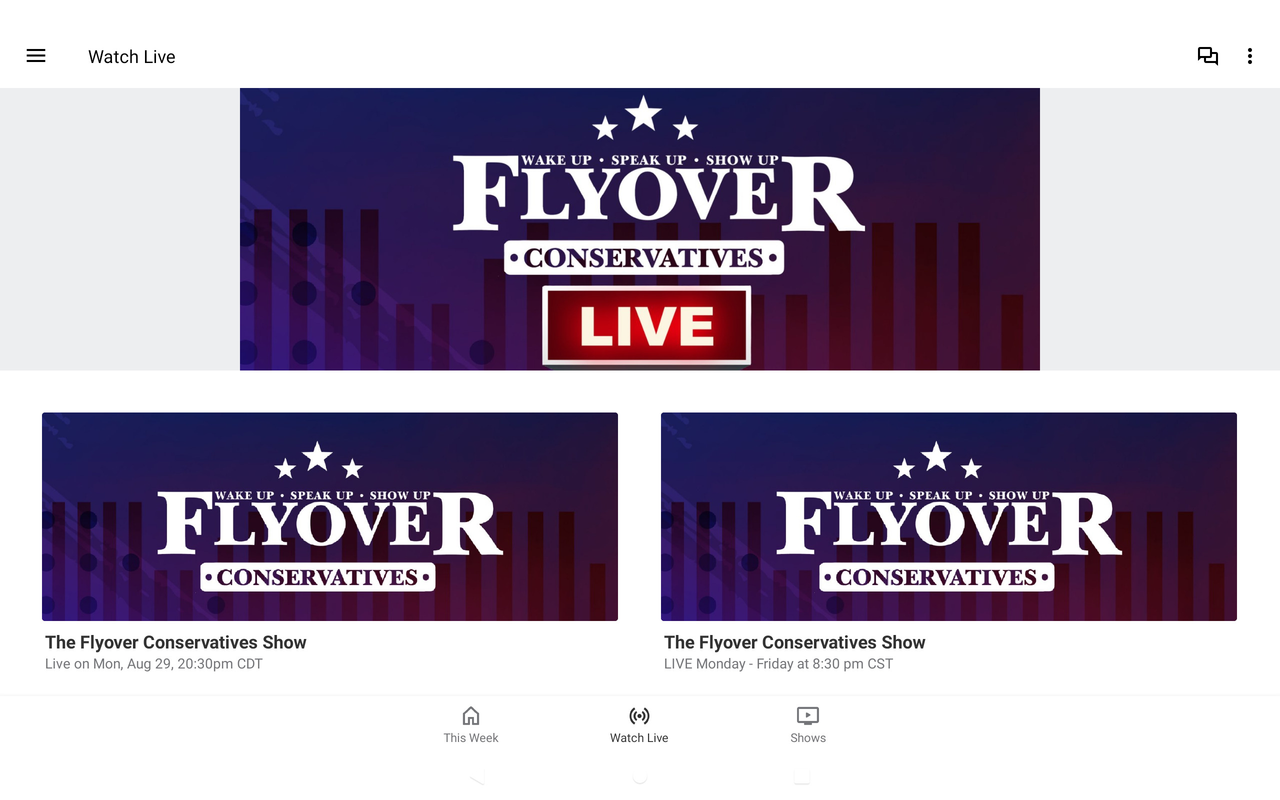 Flyover Conservatives:Amazon.com:Appstore for Android