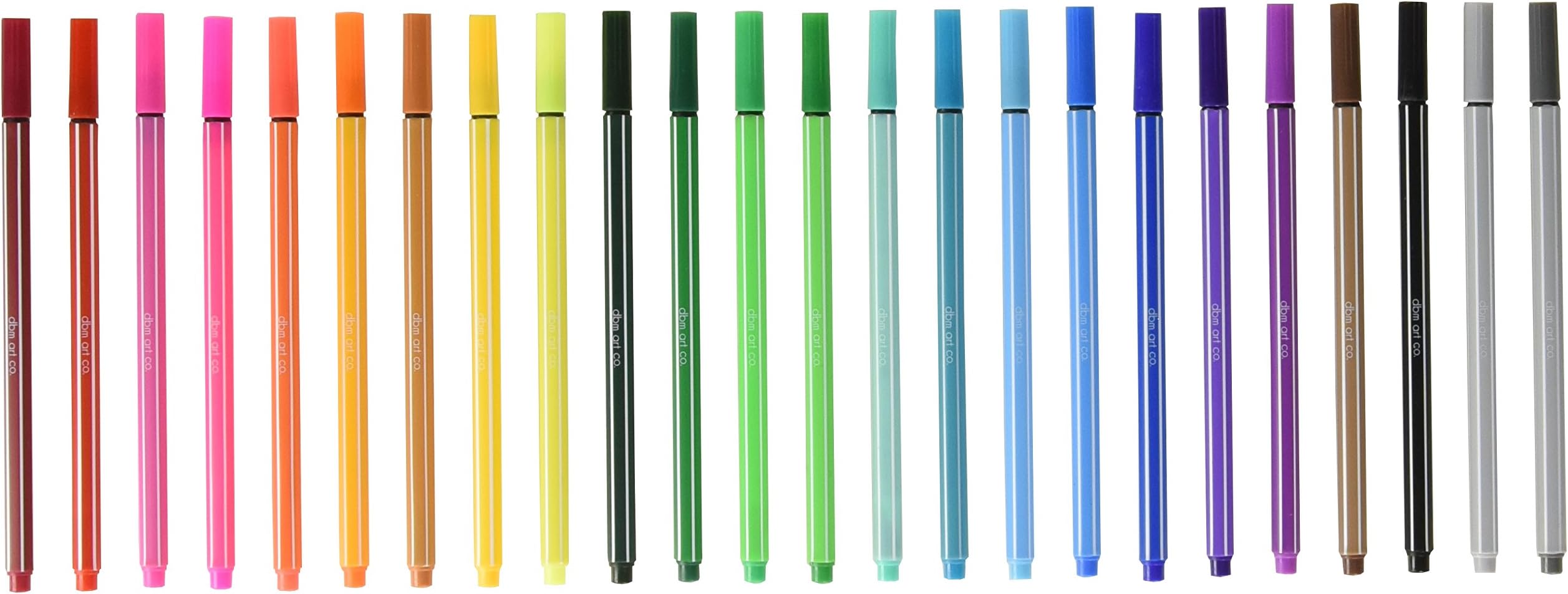 Amazon.com : Fineliner Color Pen Set (24 COLORING PENS) Primary ...