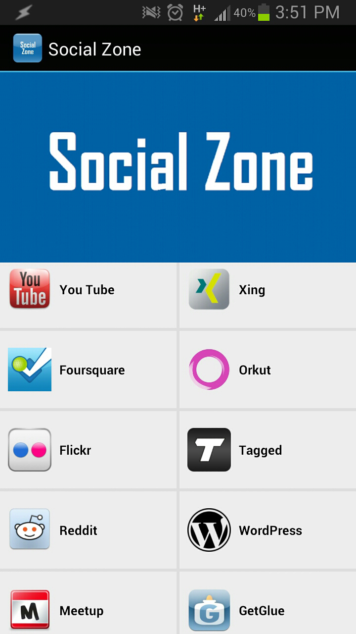 Social Zone (free) - App on Amazon Appstore