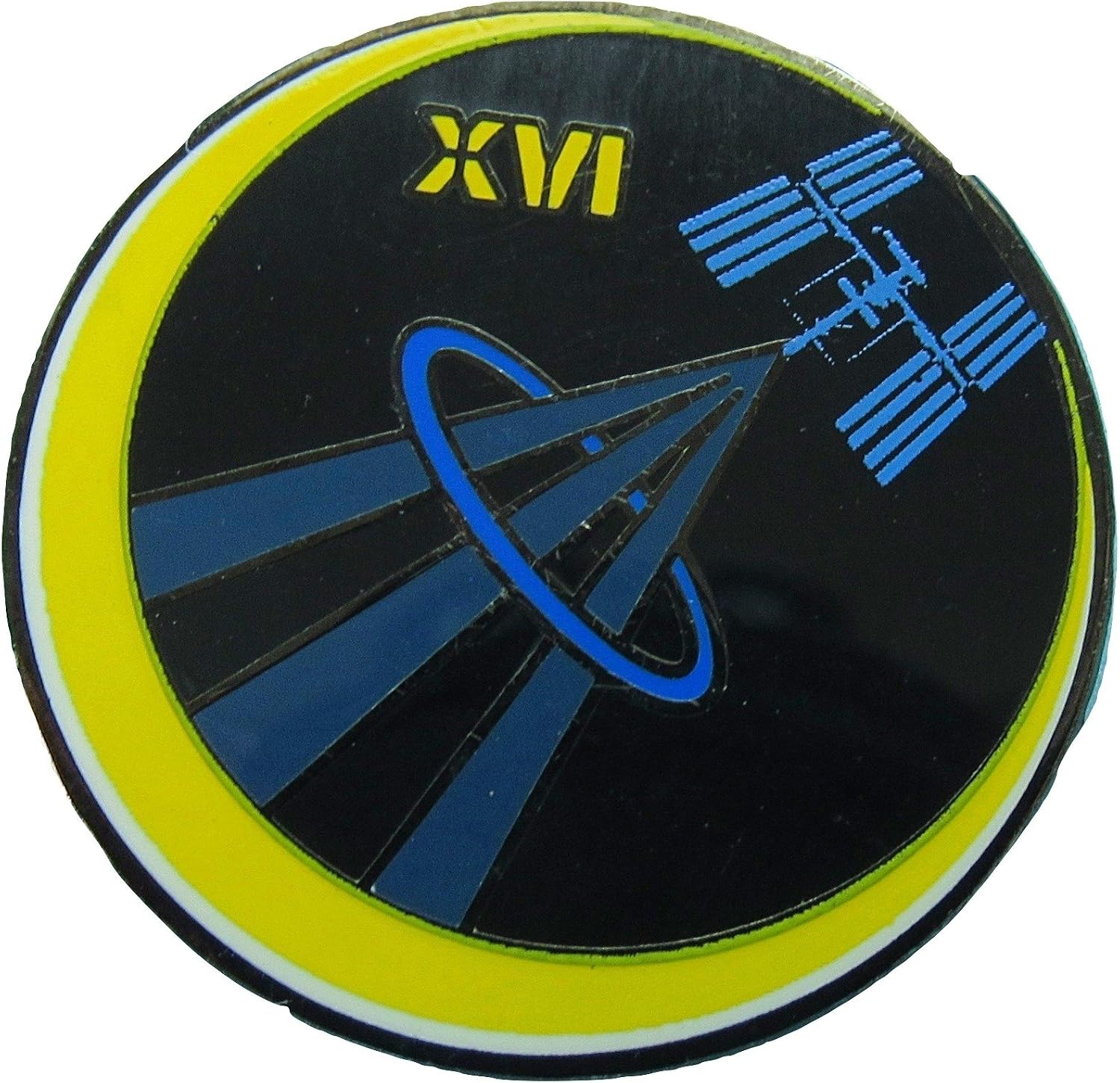 Amazon.com: ISS Pin Expedition 16 Official NASA International Space ...