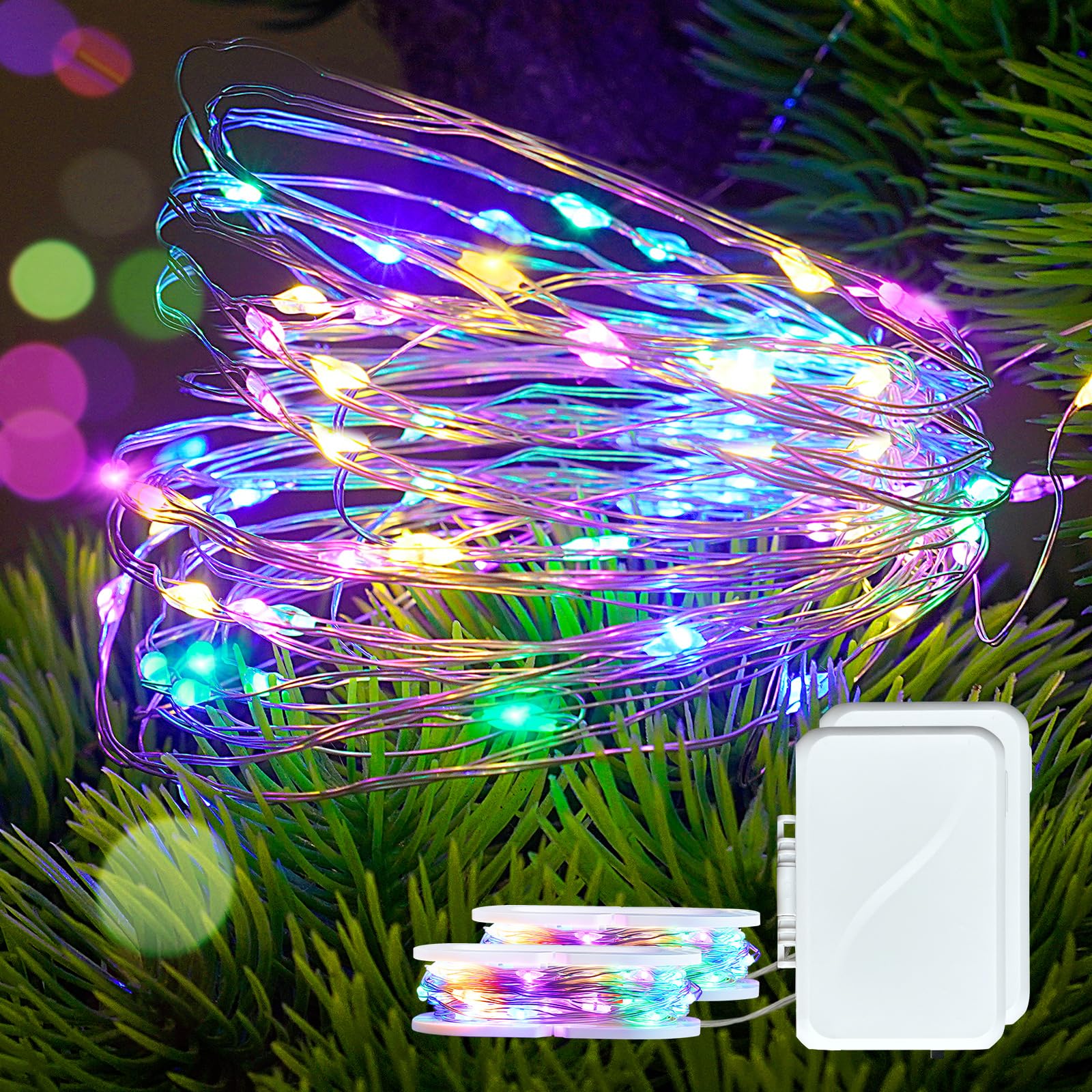 Amazon.com: chzk 16FT 50 LEDs Fairy Lights, Waterproof, Mini Starry ...