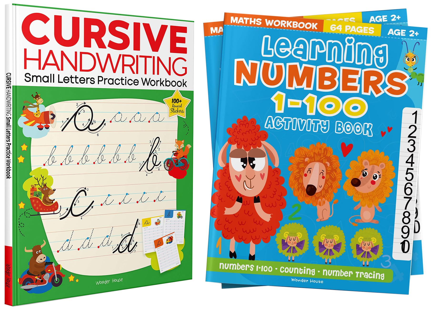 Learning Numbers 1-100 Activity Book: Fun Early Learning and ...