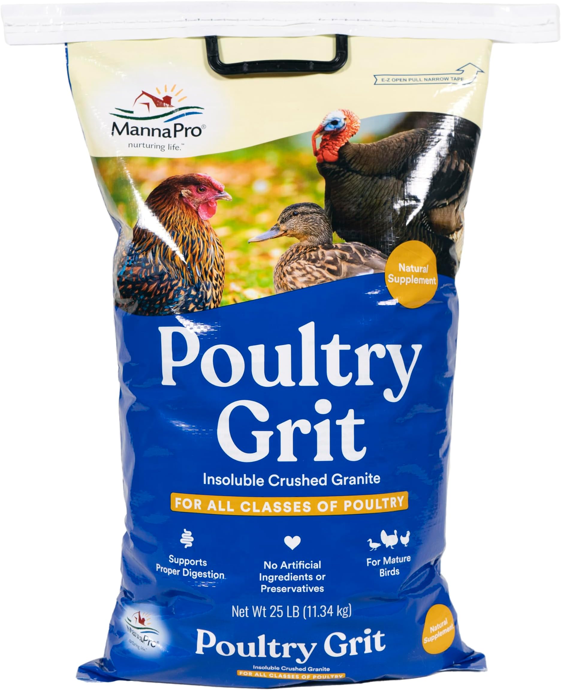 Amazon.com: Manna Pro Poultry Grit with Insoluble Crushed Granite ...