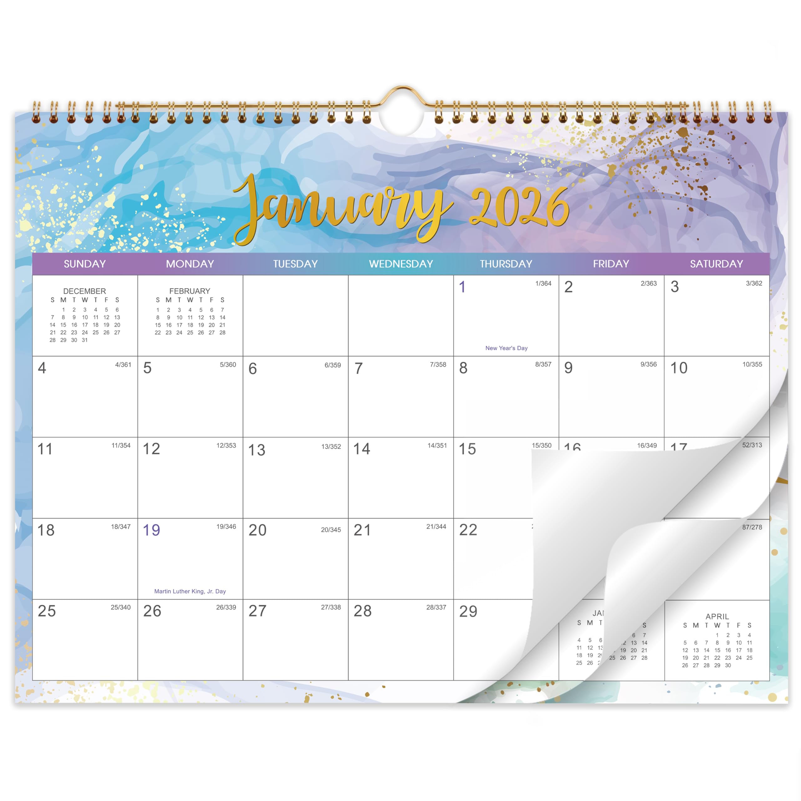 Snapklik.com : Calendar 2026-2027 - Wall Calendar 2026-2027 From Jan ...