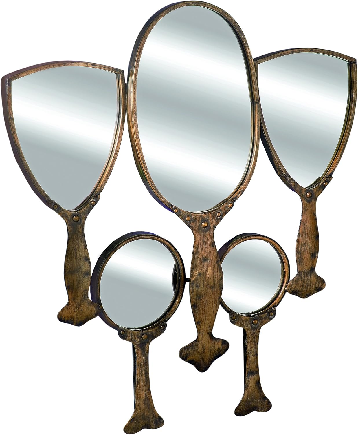 Amazon.com: Design Toscano Fairest of Them All Hand Mirror Wall ...