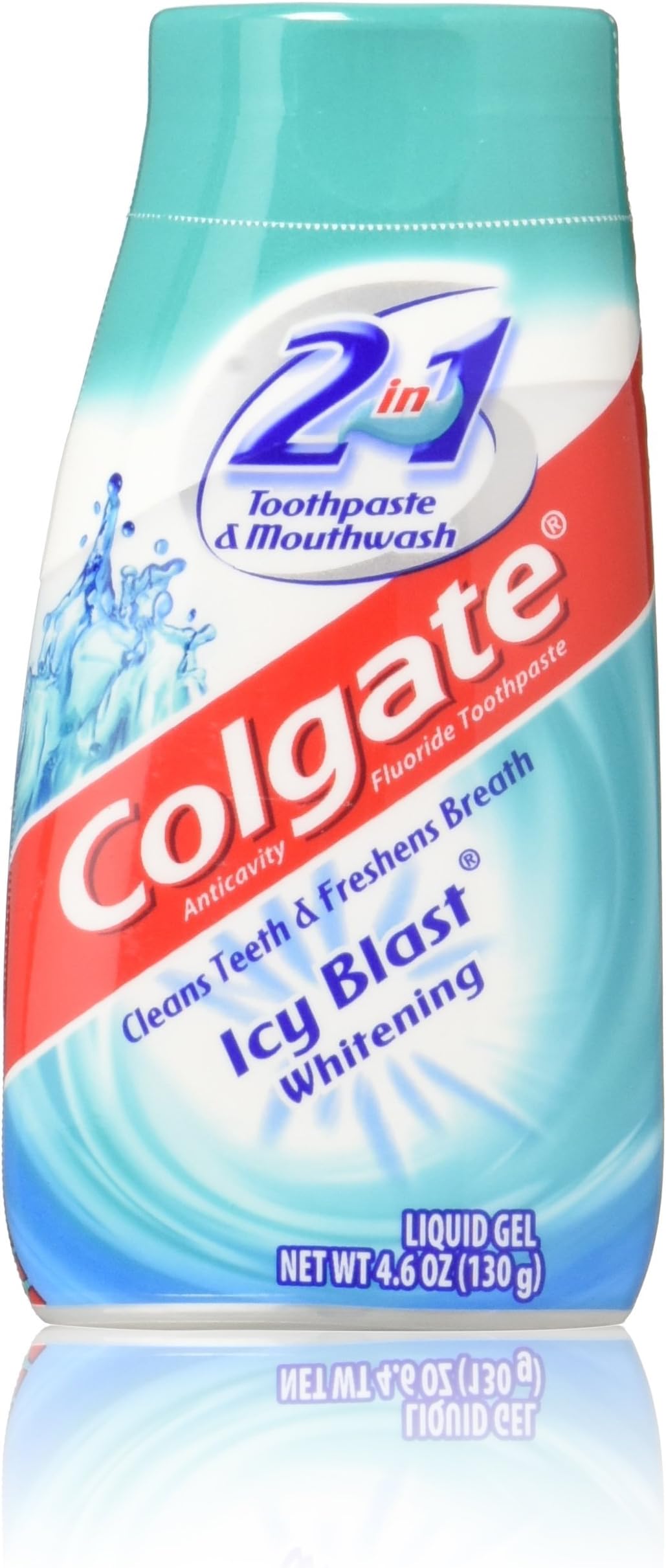 Amazon.com : Colgate 2 in 1 Whitening Icy Blast Toothpaste & Mouthwash ...