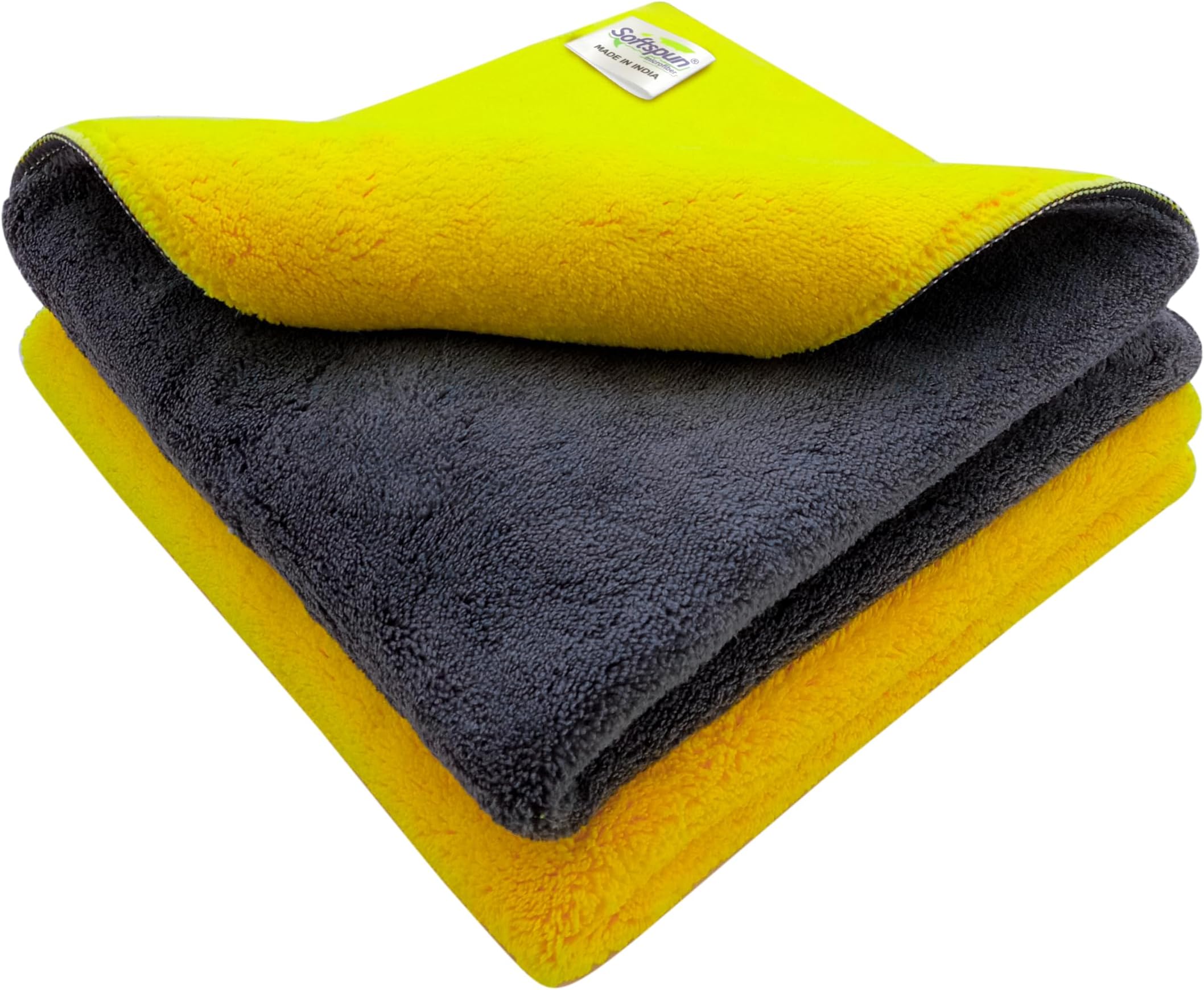 ShineXPro Microfiber Car Cleaning Cloth - OG Soft 500 GSM Extra Large ...