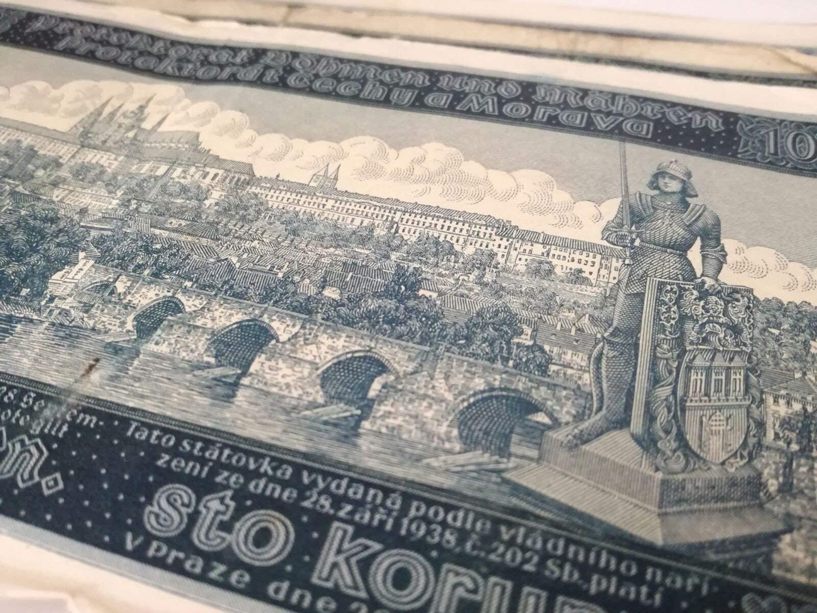 WW2 World Currency - 2 Banknotes that were used during the World War 2 ...