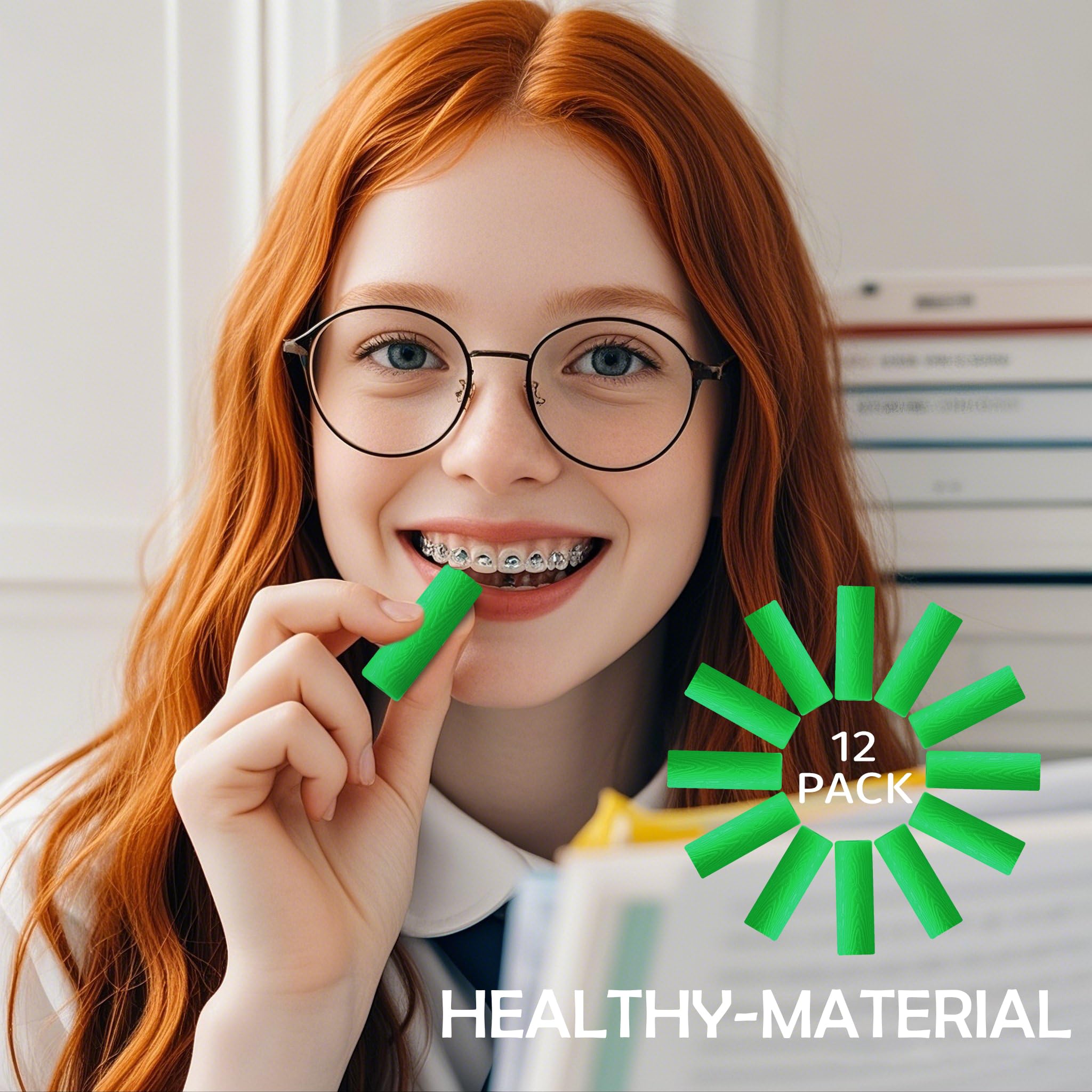 Snapklik.com : 12 Pack Orthodontic Seating Chew For Invisalign