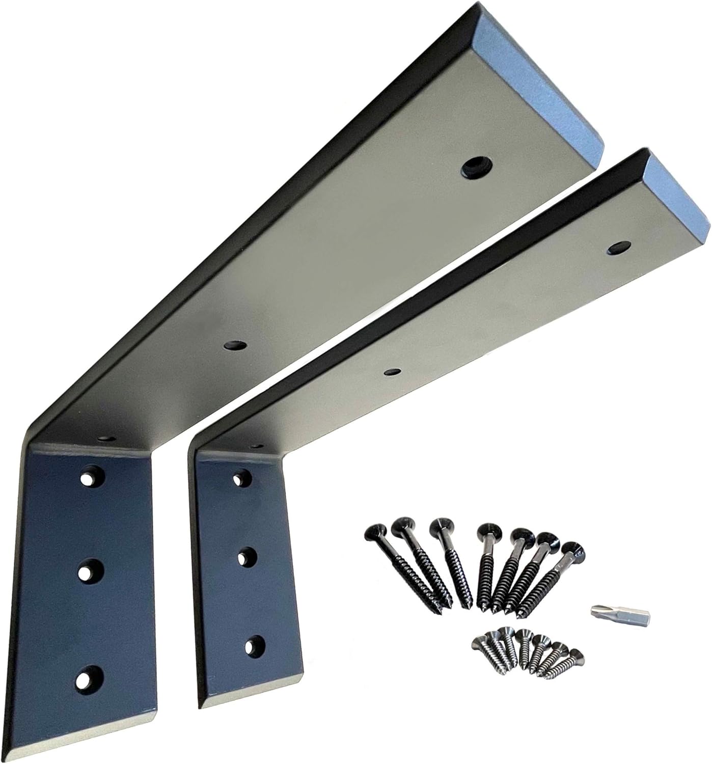 Dmax Heavy Duty L Brackets for Shelves, Countertop Brackets, Wall Shelf ...