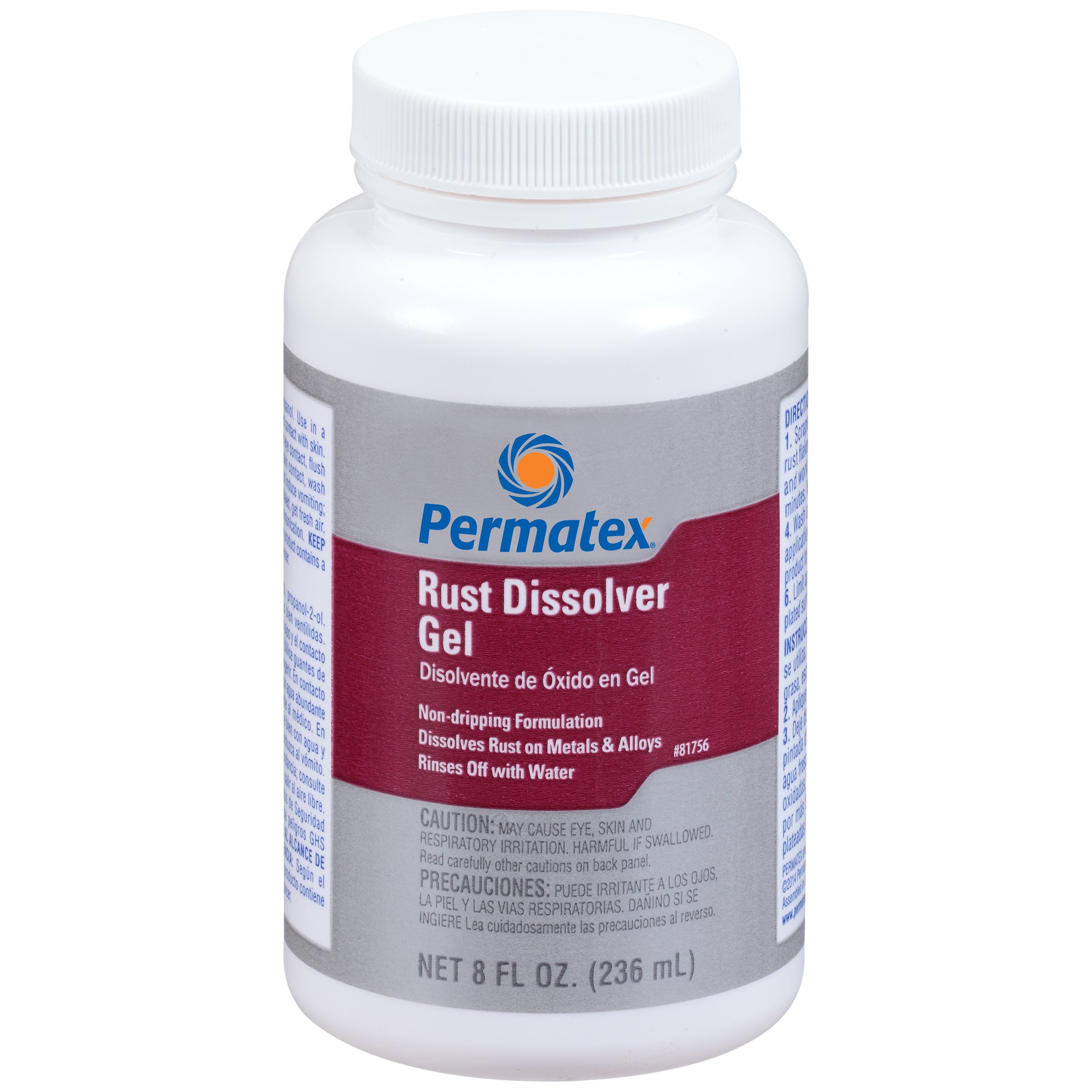 Amazon.com: Permatex 81756-12PK Rust Dissolver Gel, 8 oz. (Pack of 12 ...