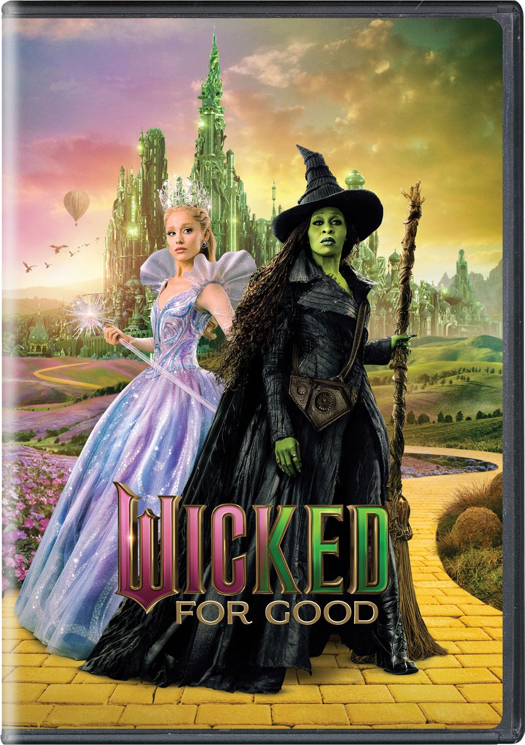 Amazon.com: Wicked: For Good [DVD] : Jon M. Chu, Cynthia Erivo, Ariana ...